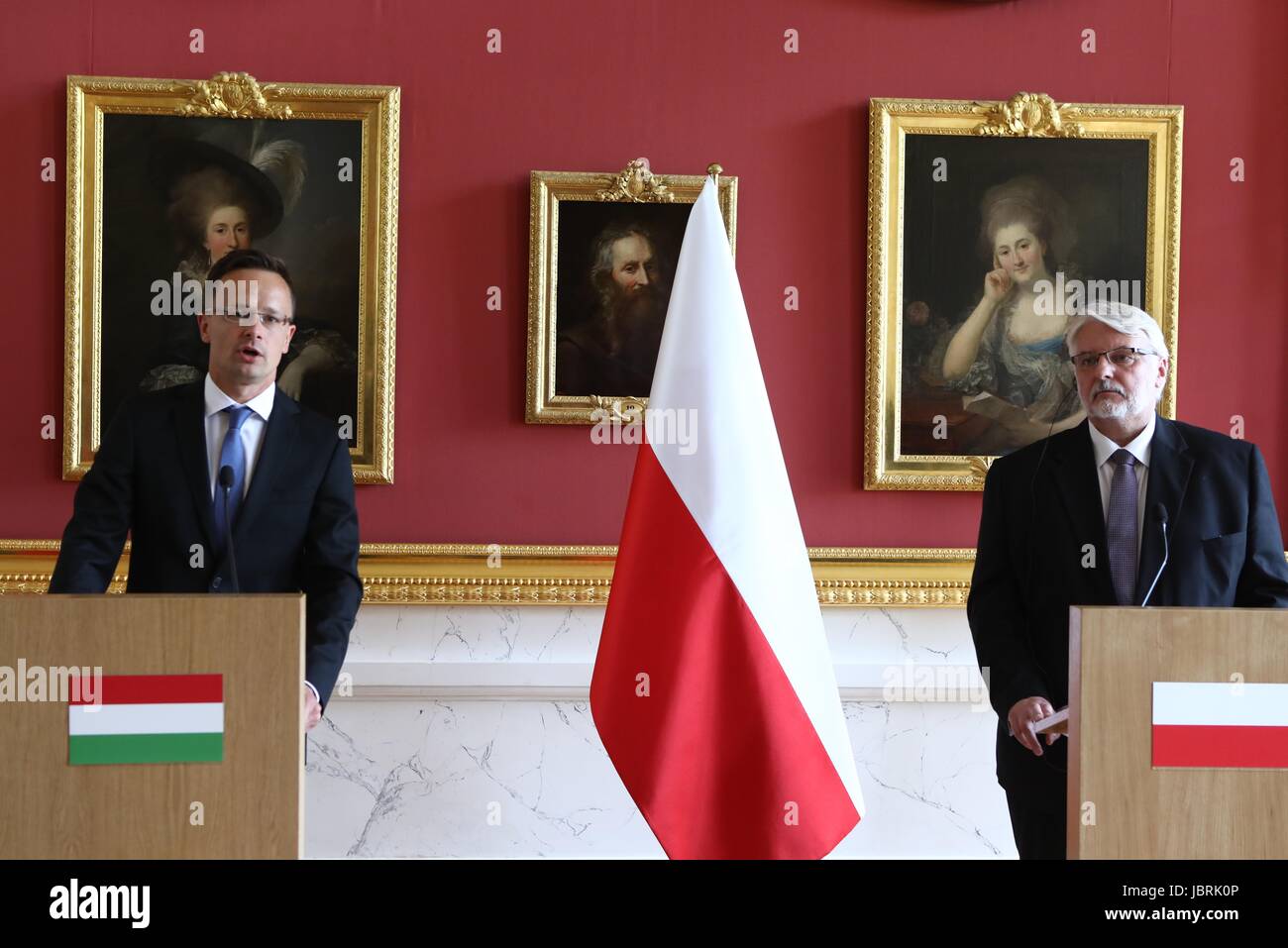 Warsaw, Poland. 12th Jun, 2017. Witold Waszczykowski, Polish Minister ...