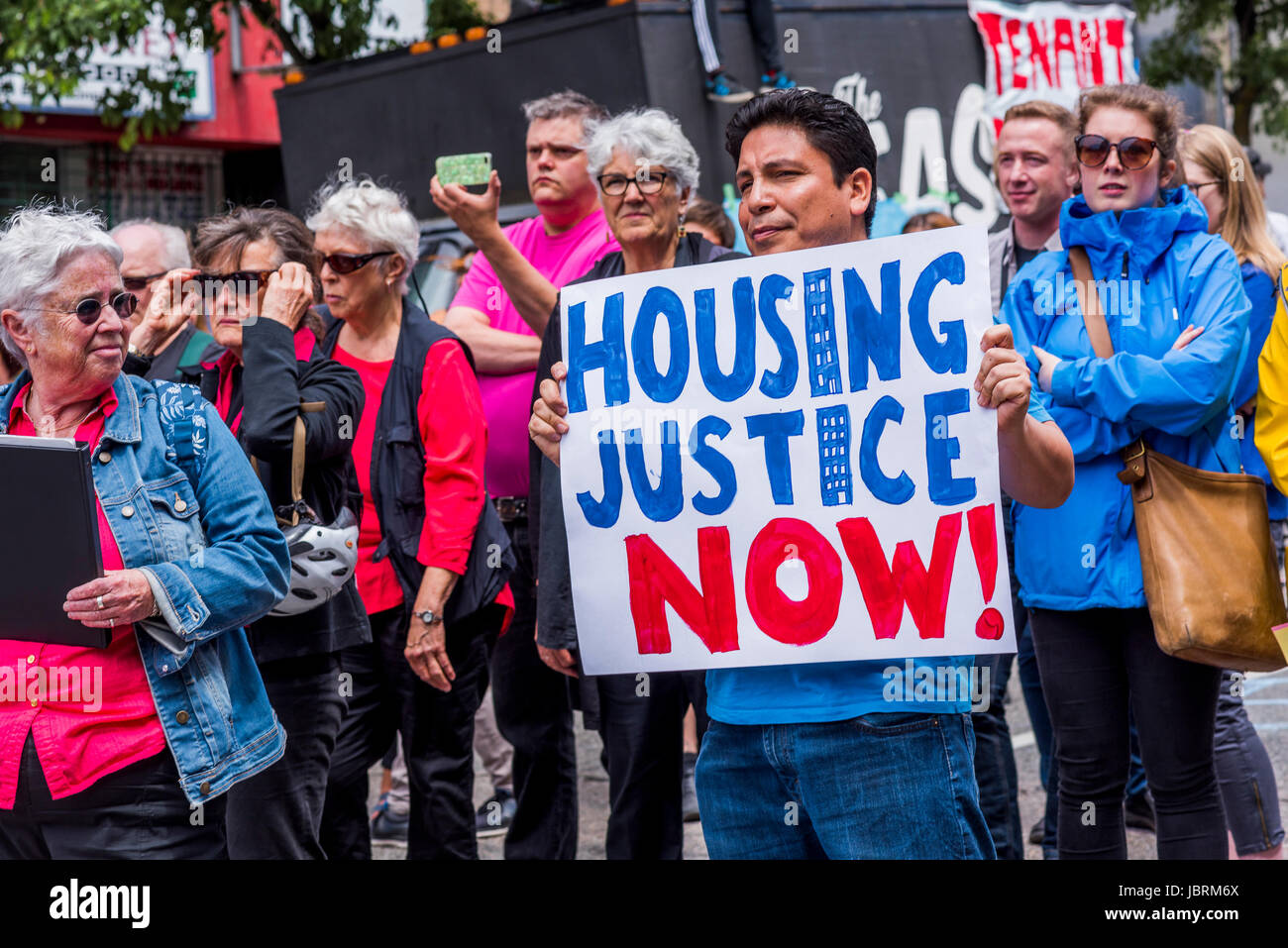 Balmoral Hotel Block Party Rally in support of evicted residents of ...