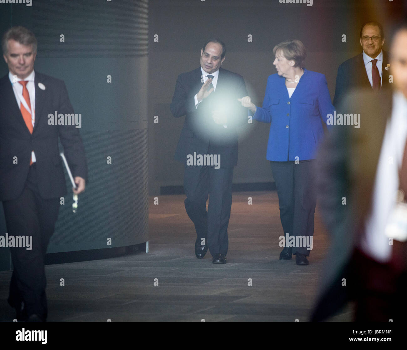 Berlin, Germany. 12th June, 2017. German chancellor Angela Merkel (CDU ...