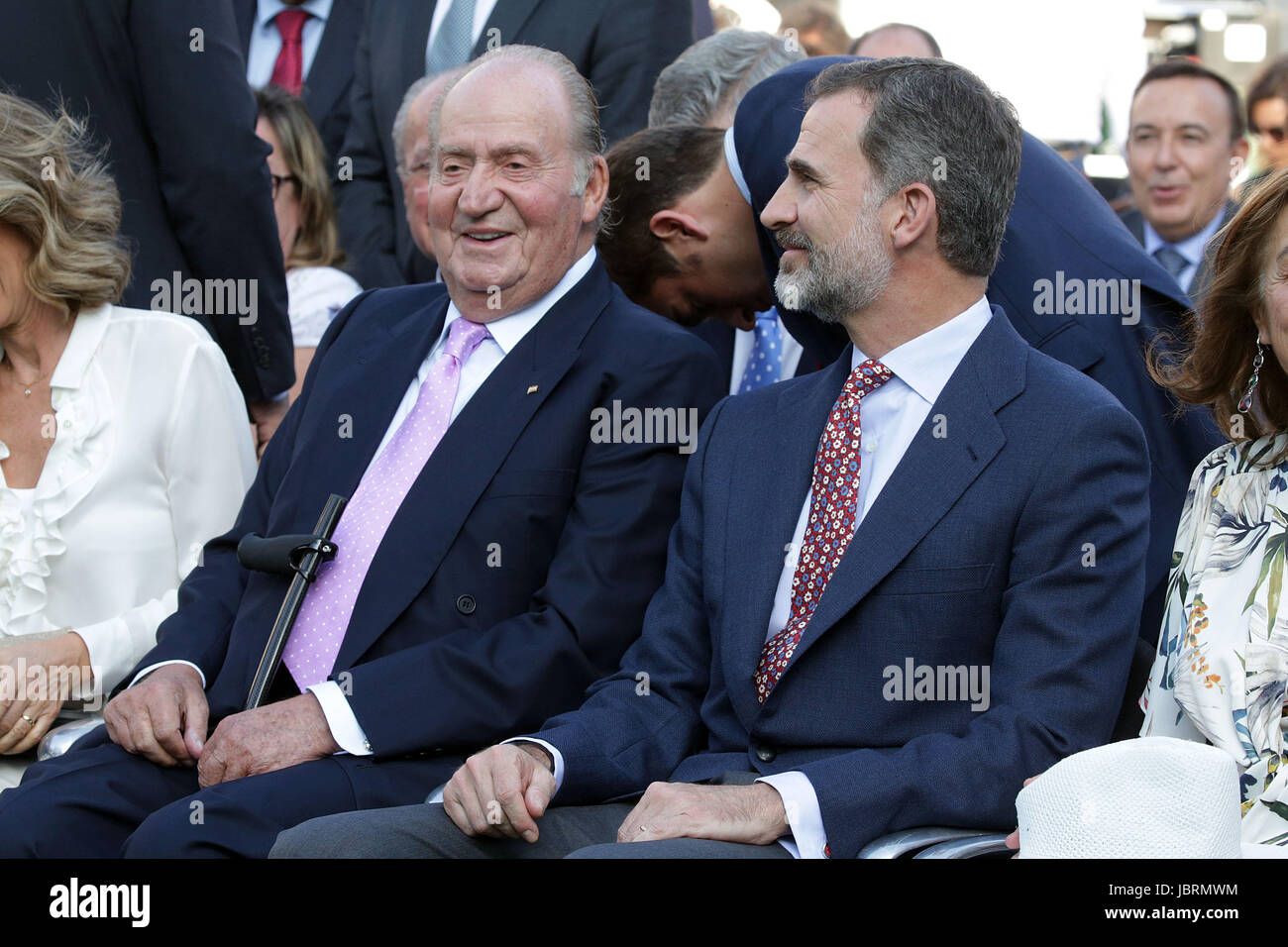 Madrid, Spain. 12th June, 2017. Madrid, Spain. 12th Jun, 2017. King of ...