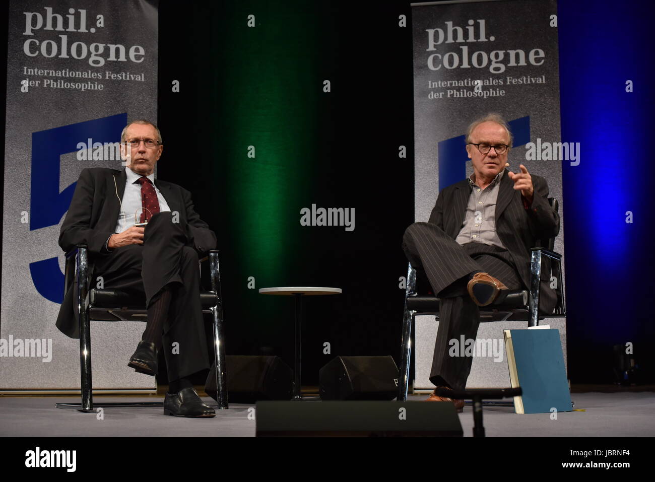 Cologne, Germany. 11th June, 2017. Essayist and cultural critic Konrad ...