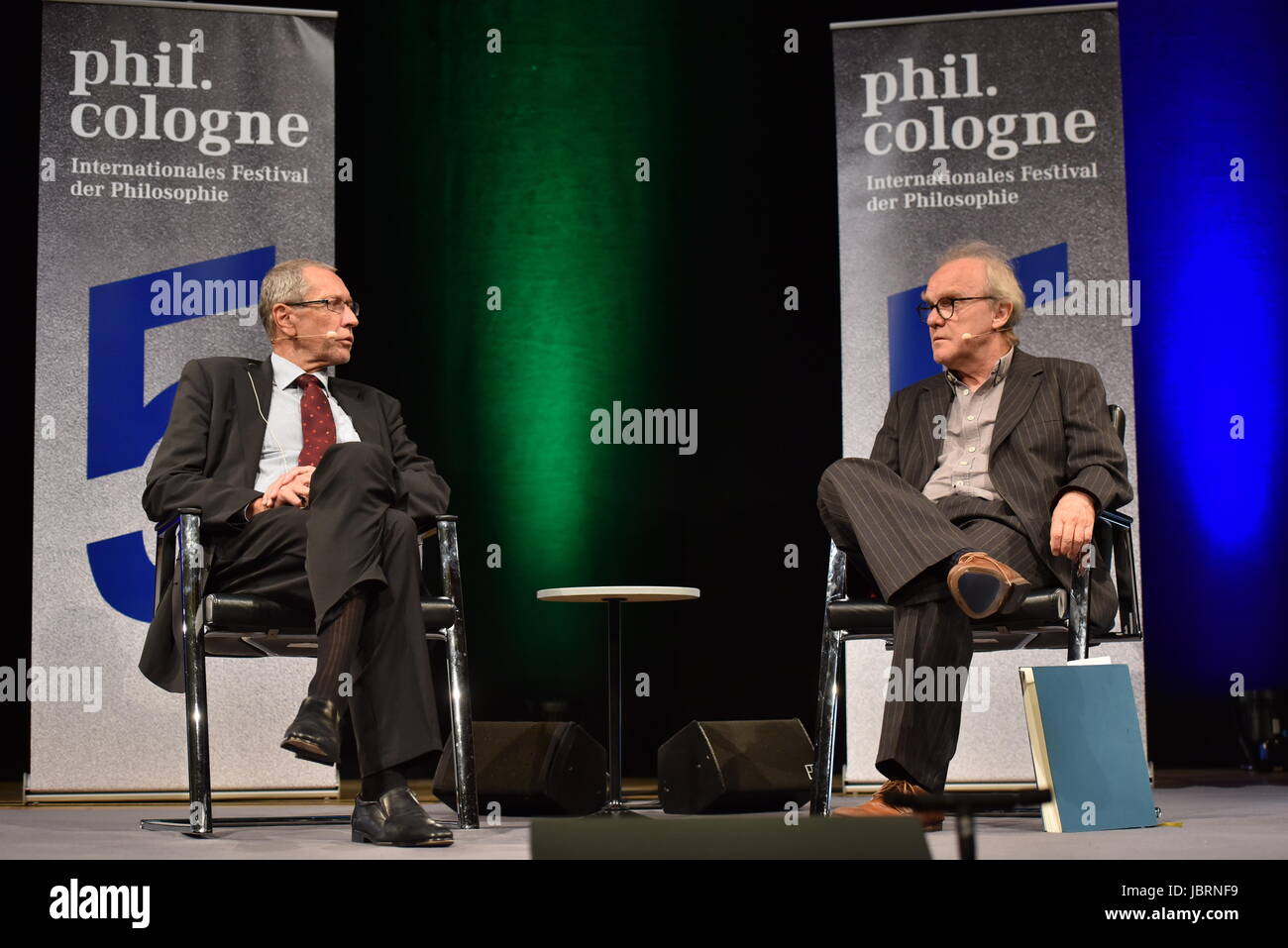 Cologne, Germany. 11th June, 2017. Essayist and cultural critic Konrad ...