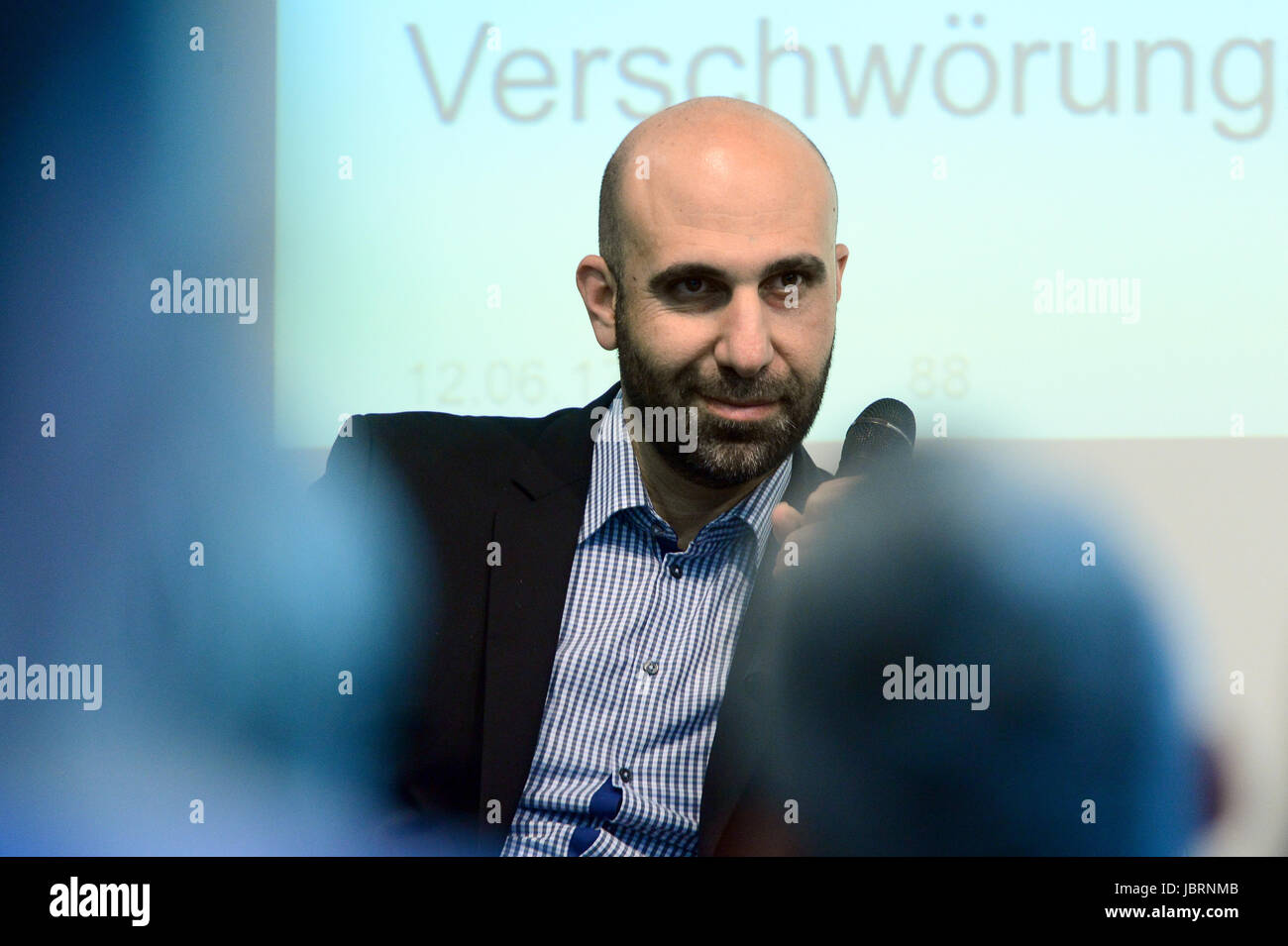 The Israeli-Arab psychologist and author Ahmad Mansour gives a talk on ...