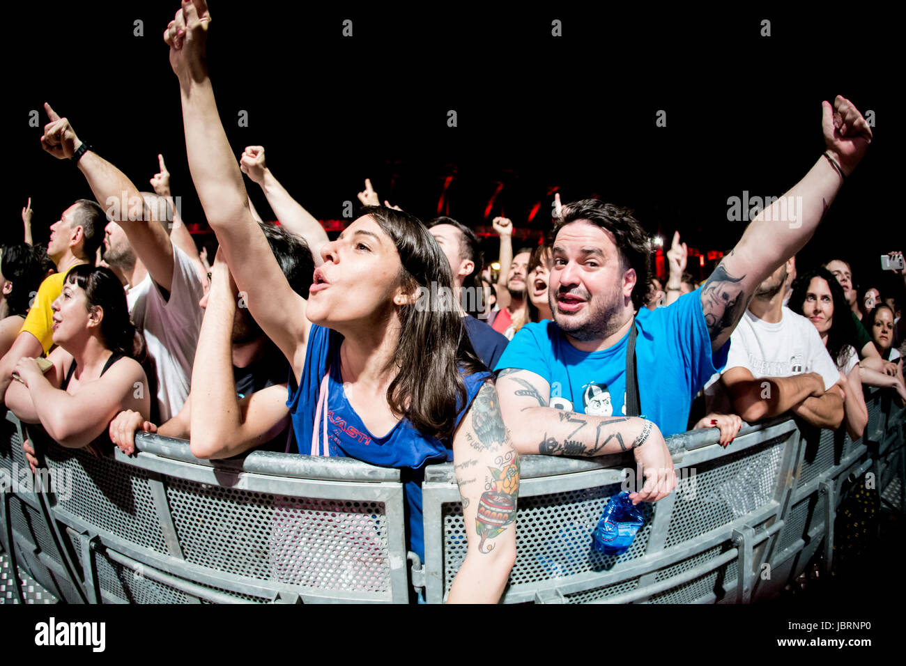 Milan, Italy. 11th Jun, 2017. The American punk rock band Descendents ...