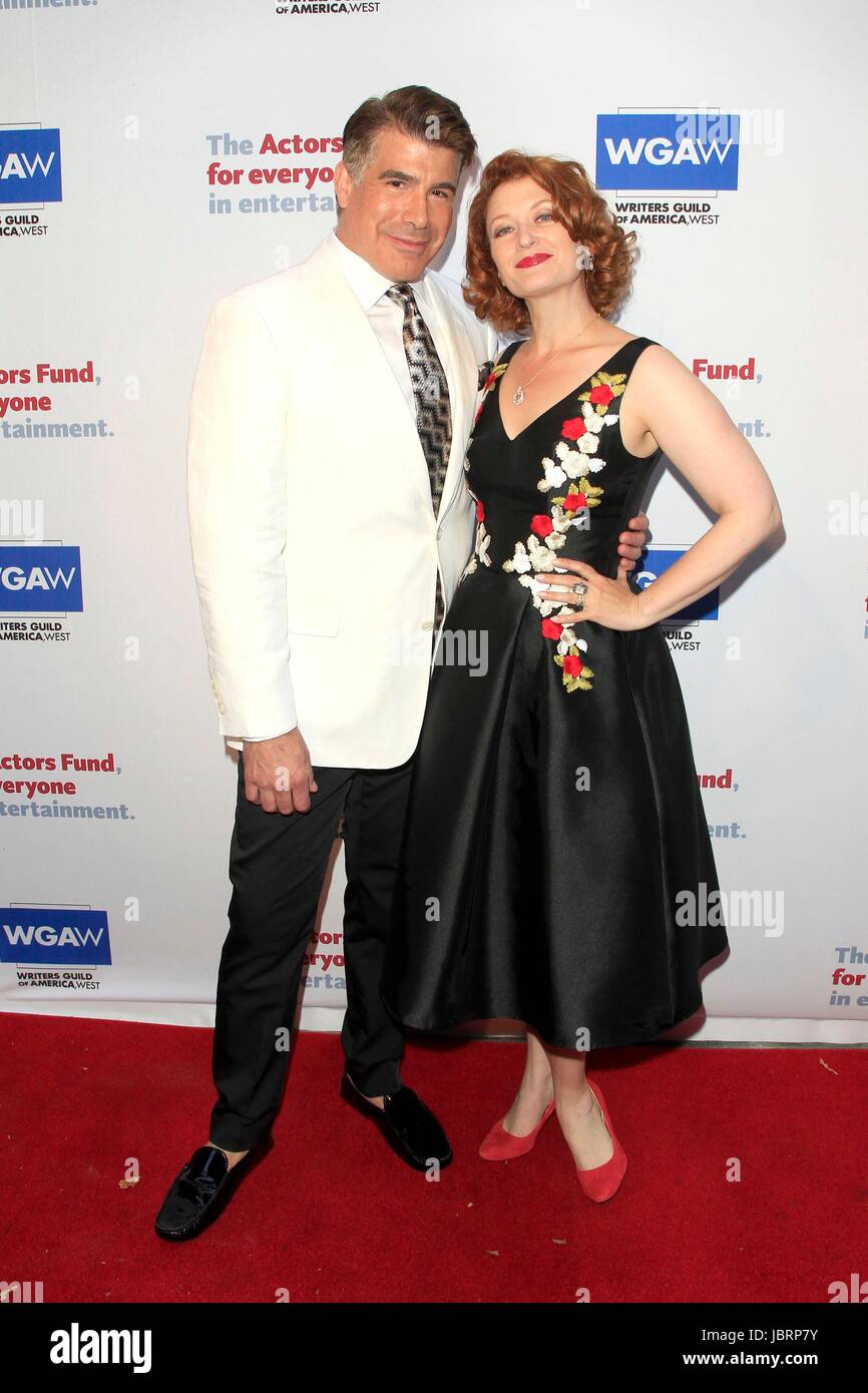 Los Angeles, CA, USA. 11th June, 2017. Bryan Batt, Kerry O'Malley at ...