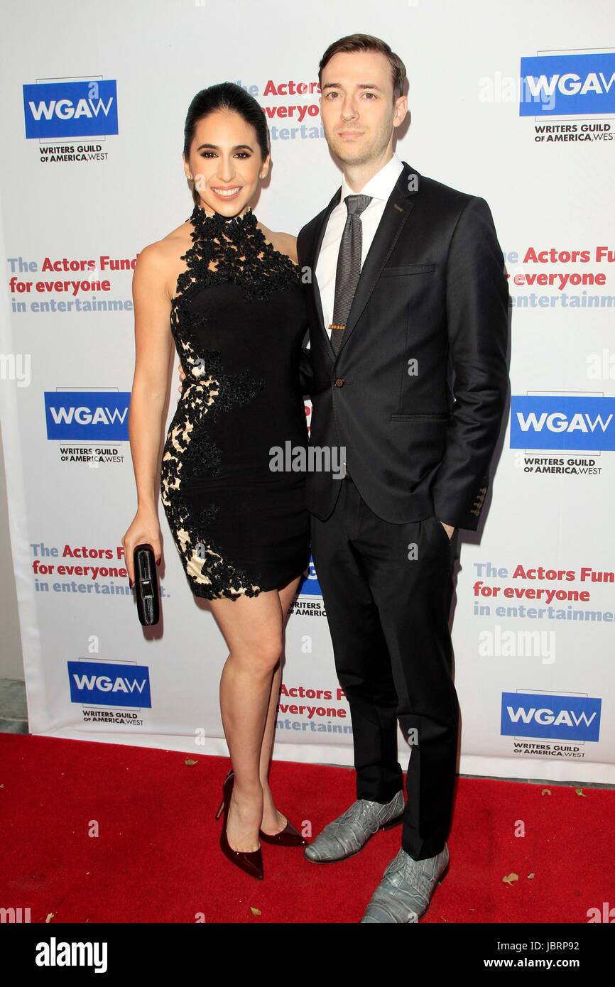 Los Angeles, CA, USA. 11th June, 2017. Gabrielle Ruiz, Philip Pisanchyn ...