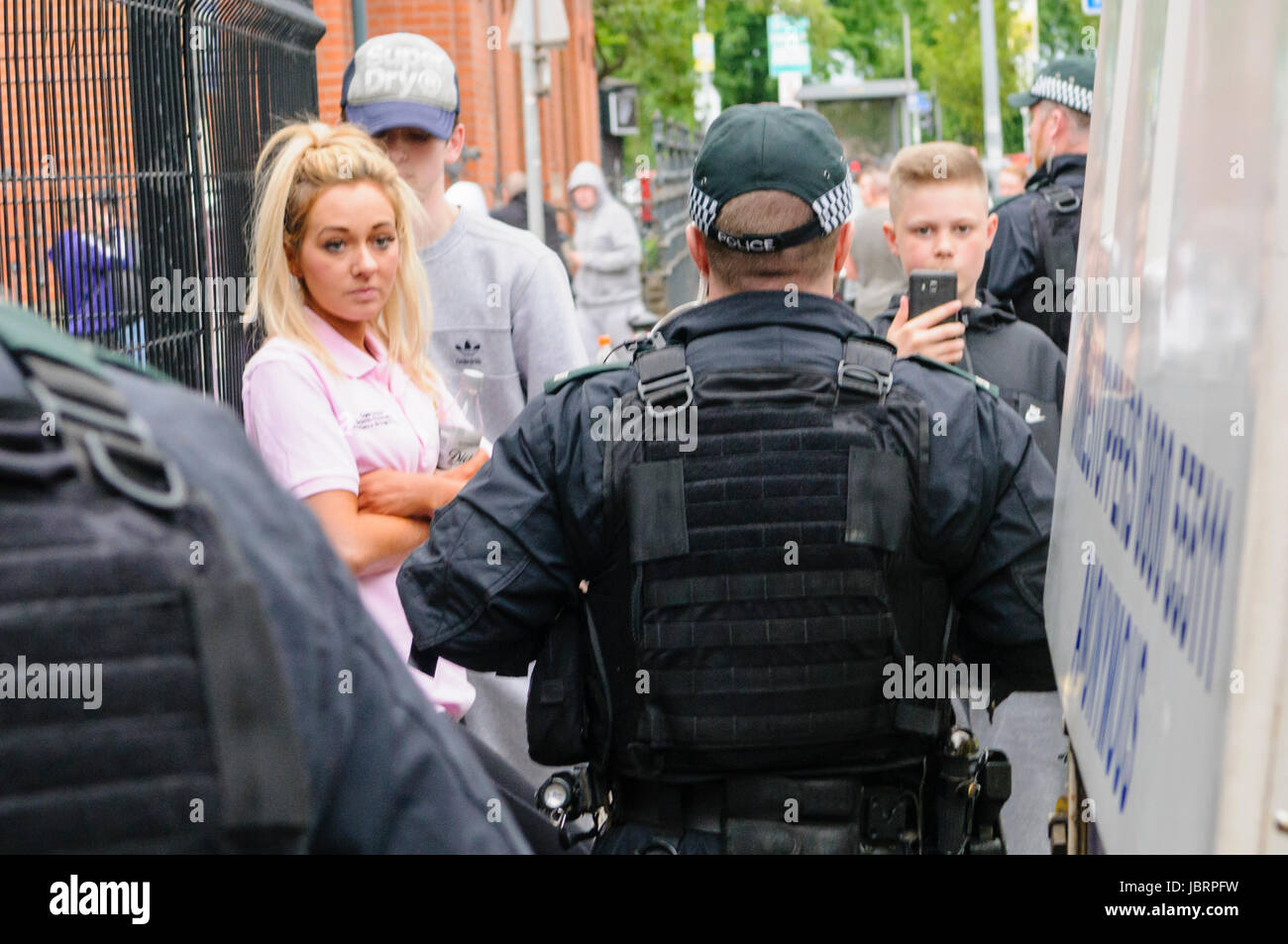 Belfast, Northern Ireland. 12 Jun 2017 - Acting on intelligence ...
