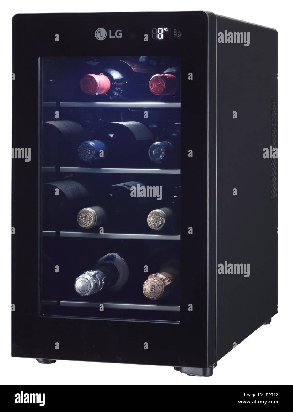 Mini wine cellar This photo from LG Electronics on June 13, 2017, shows ...