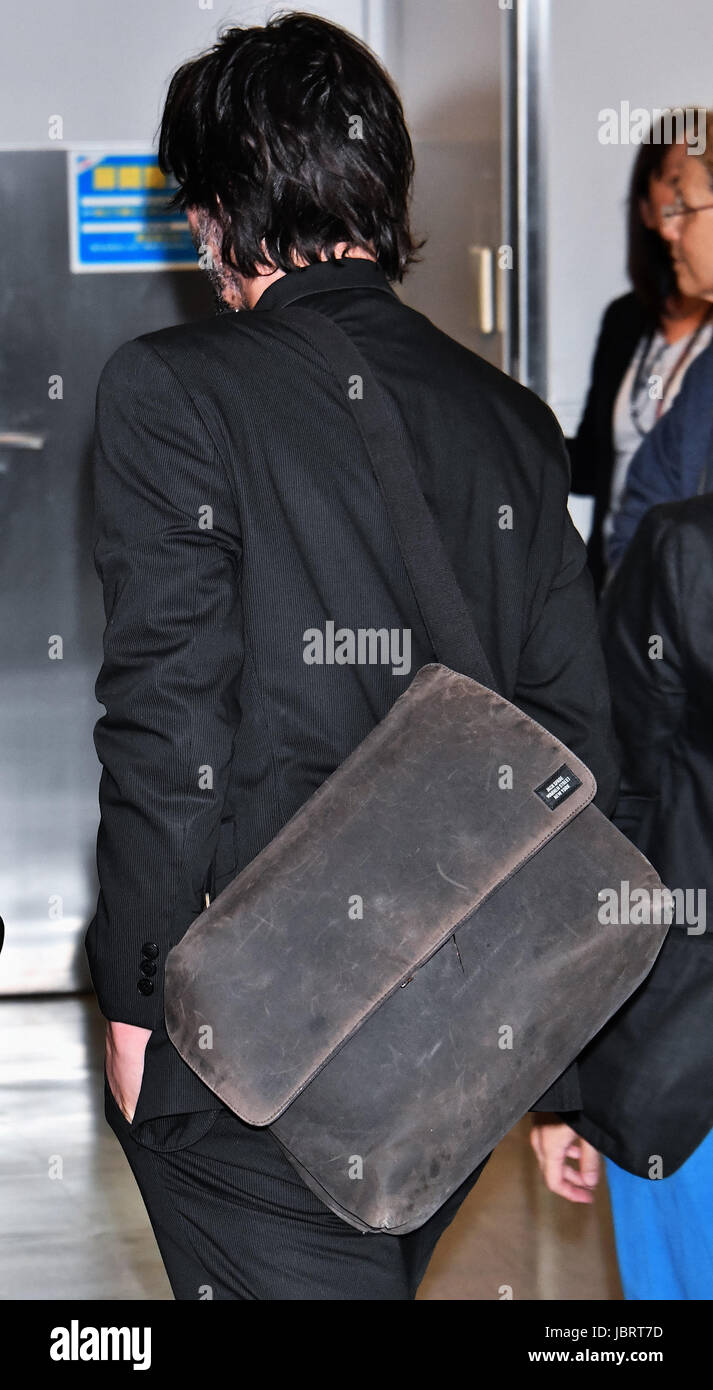 Keanu Reeves, June 11, 2017, Tokyo, Japan :Actor Keanu Reeves arrives ...