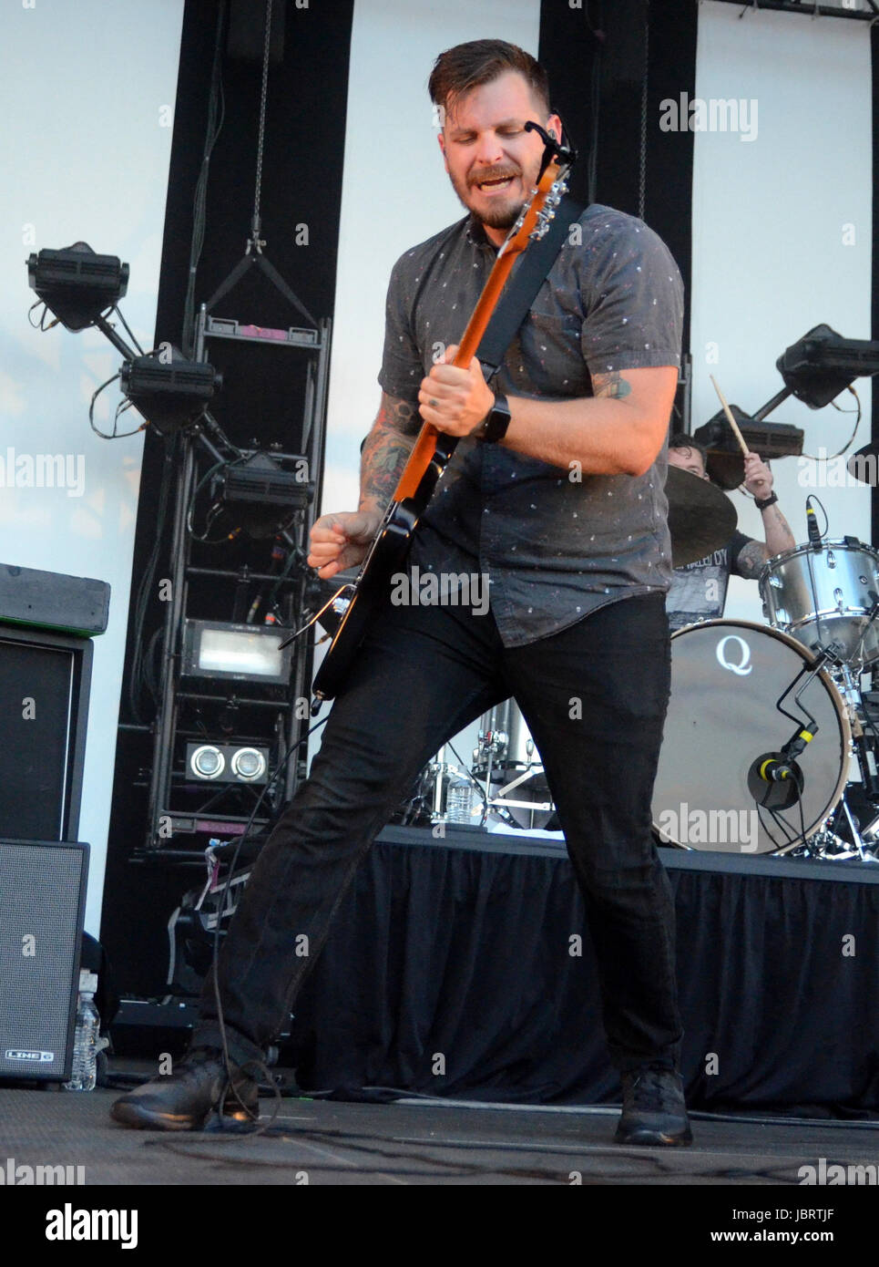 Dustin kensrue of thrice hi-res stock photography and images - Alamy