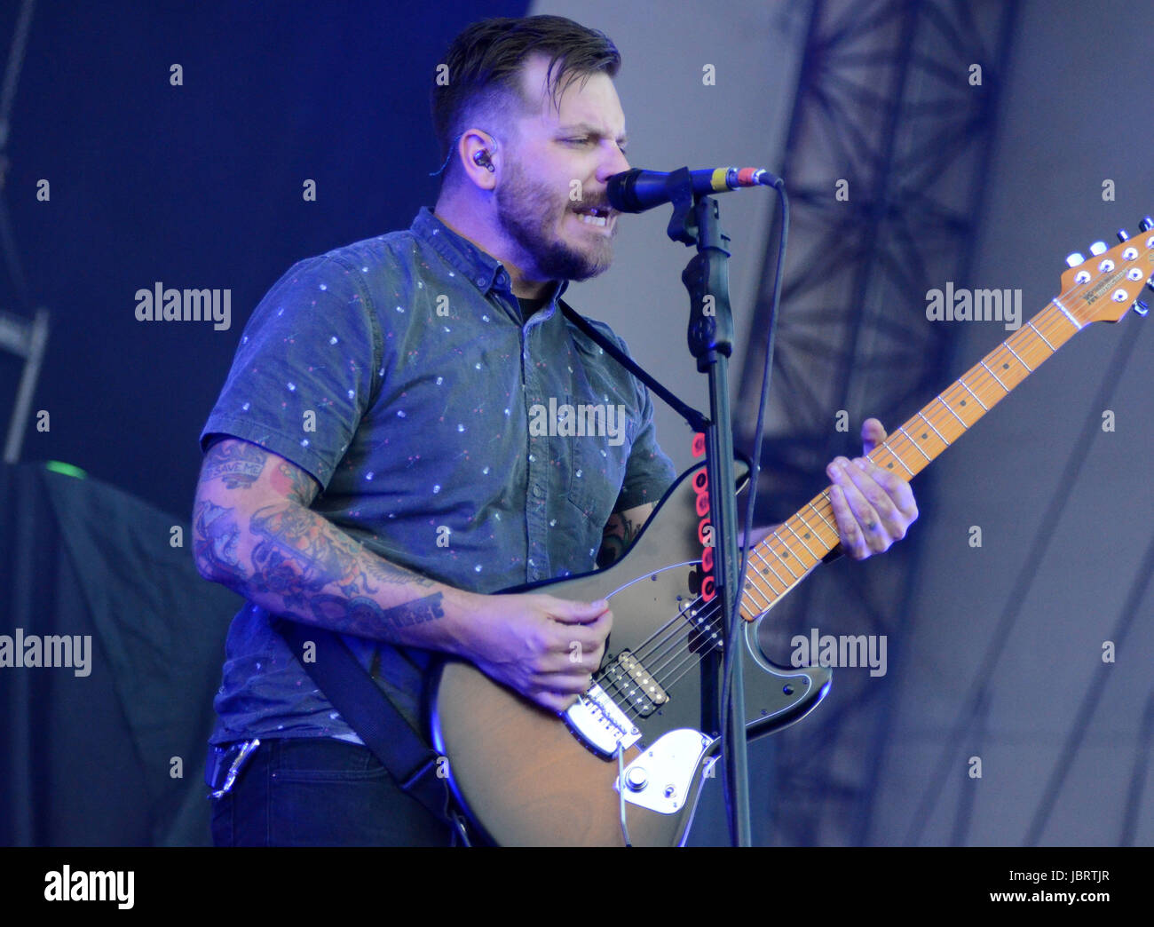 Dustin kensrue of thrice hi-res stock photography and images - Alamy