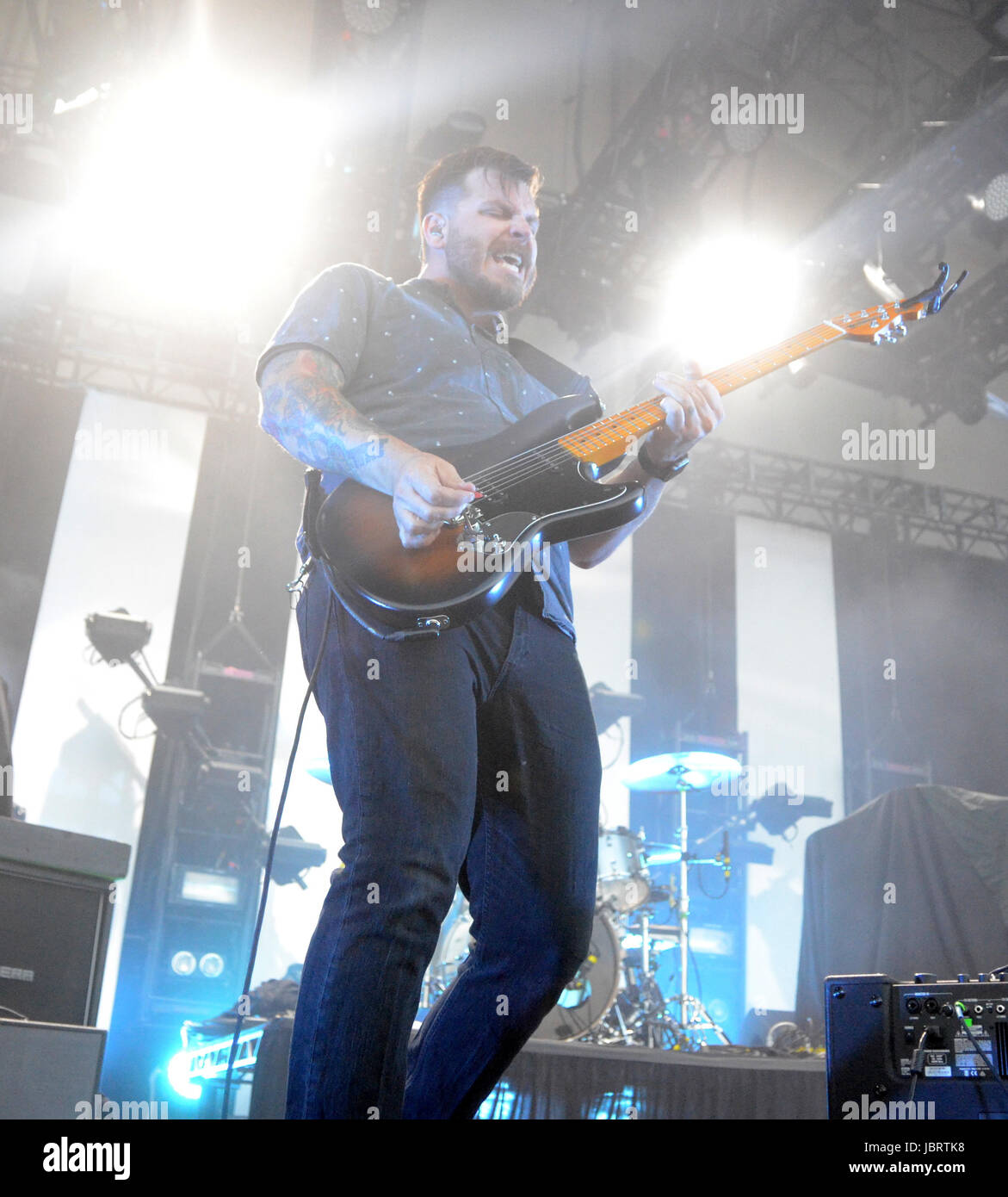 Dustin kensrue of thrice hi-res stock photography and images - Alamy
