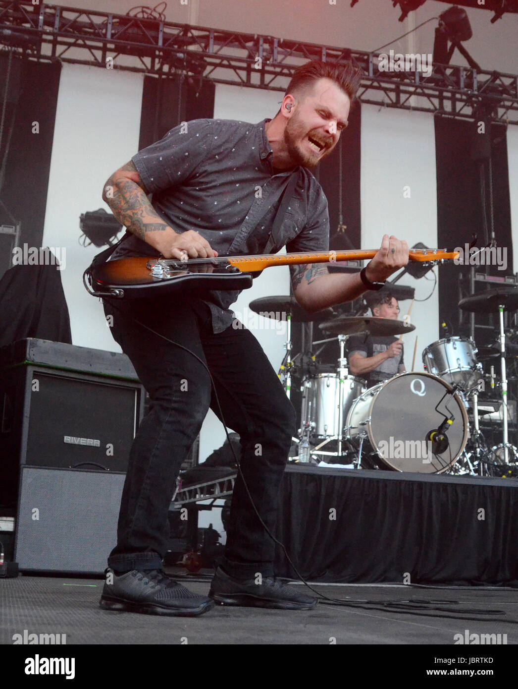 Dustin kensrue of thrice hi-res stock photography and images - Alamy