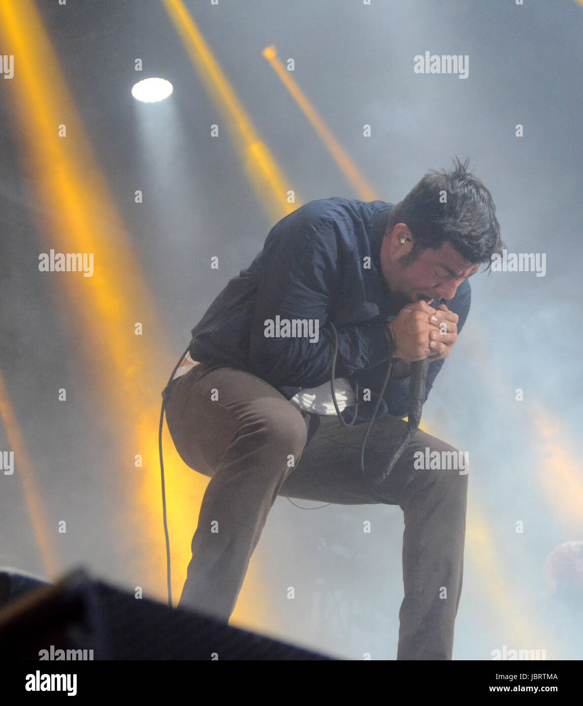 Lead Singer Band Deftones High Resolution Stock Photography and Images ...