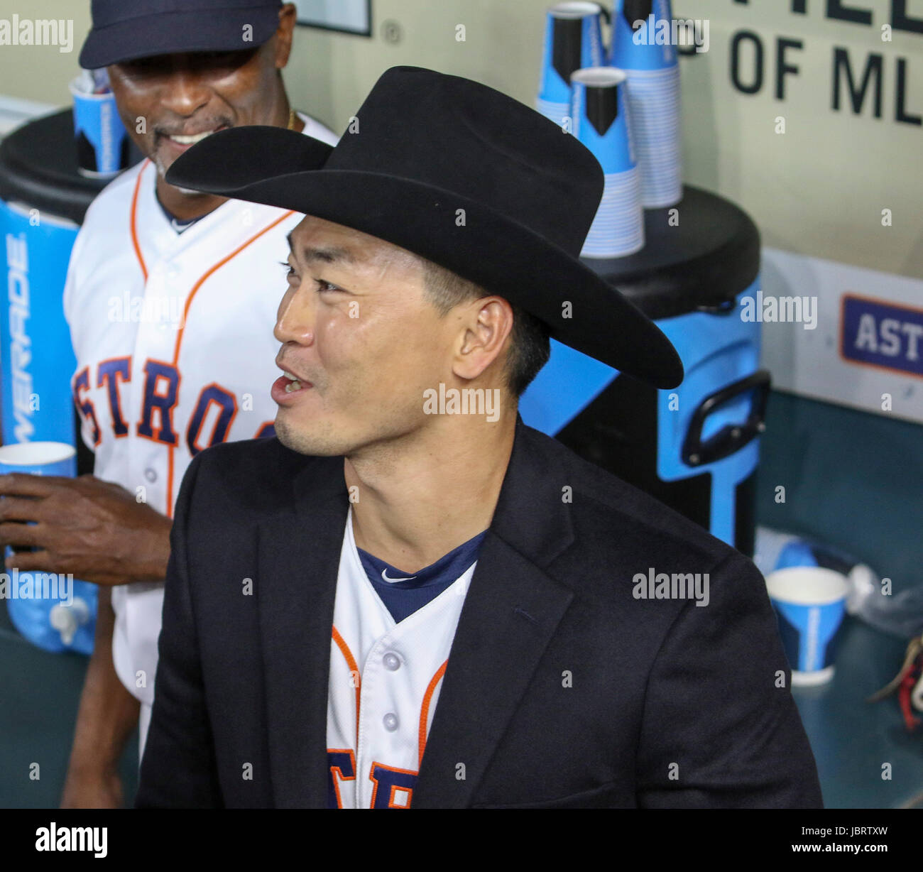Houston, TX, USA. 12th June, 2017. Houston Astros left fielder ...