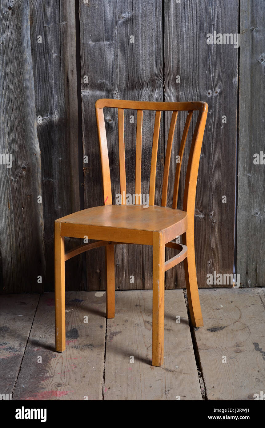 Stuhl Holz Hintergrund Stock Photo - Alamy