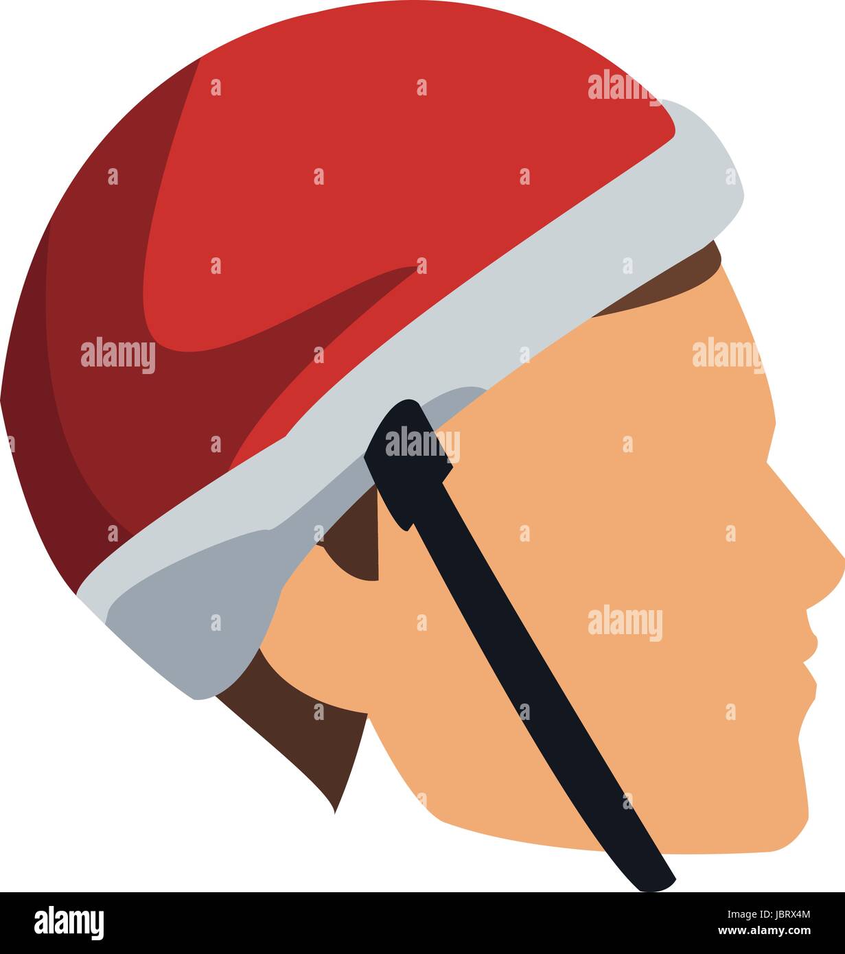 profile young man head icon Stock Vector Image & Art - Alamy