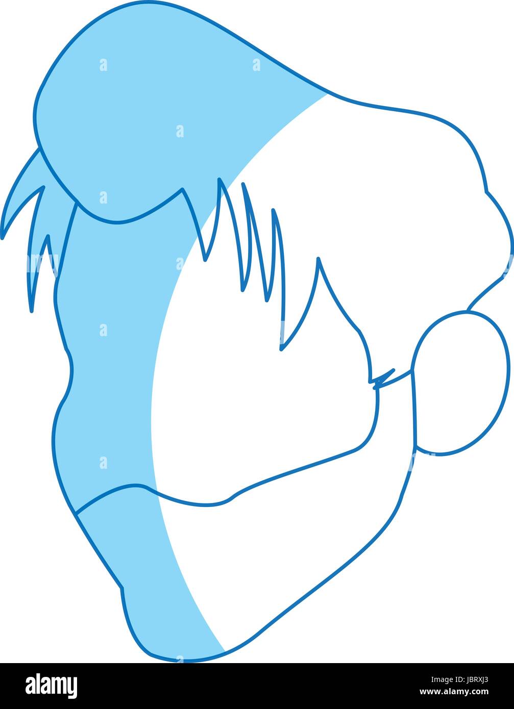 head default man male character image Stock Vector Image & Art - Alamy