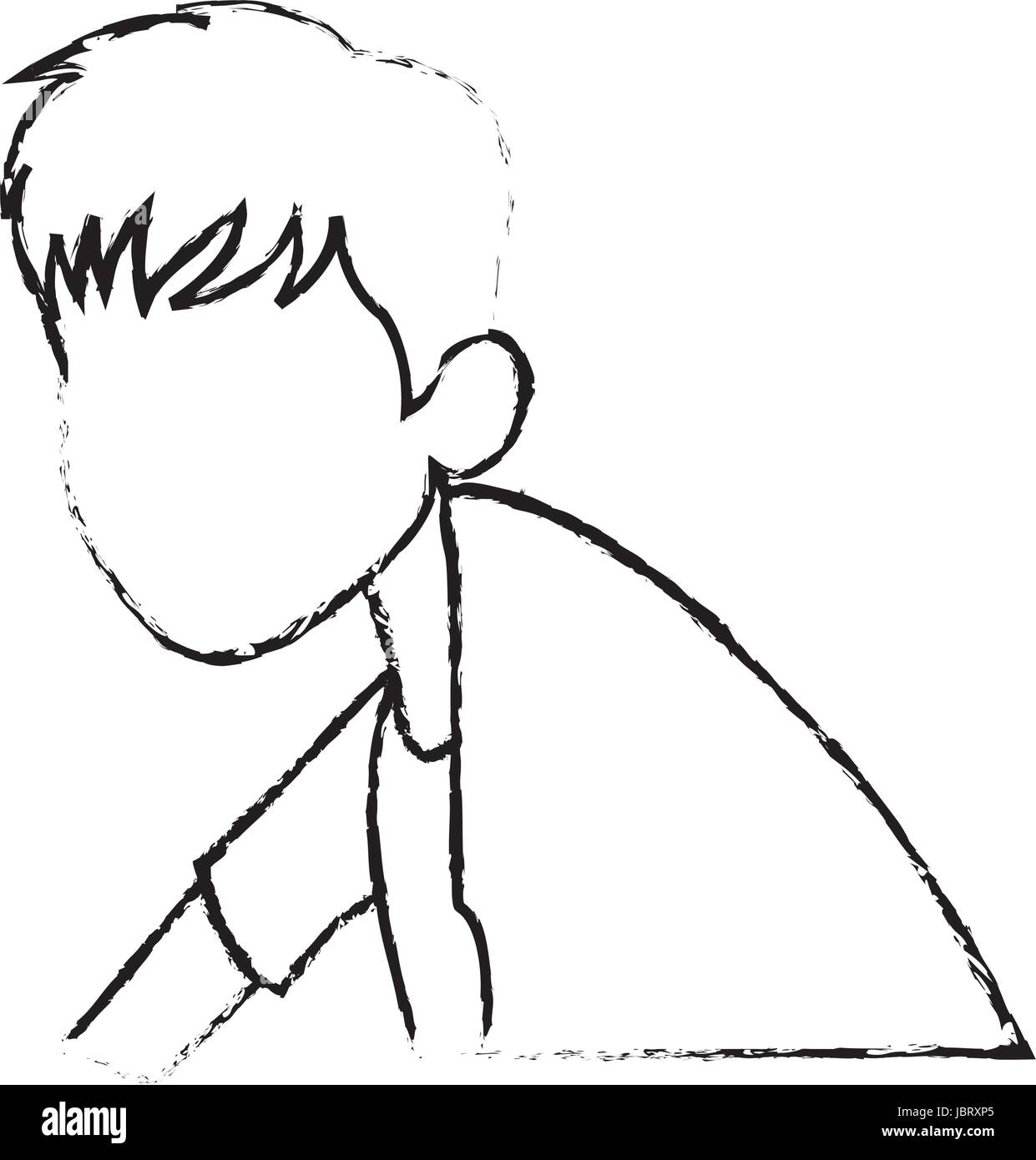 cartoon man medical condition sick image Stock Vector Image & Art - Alamy