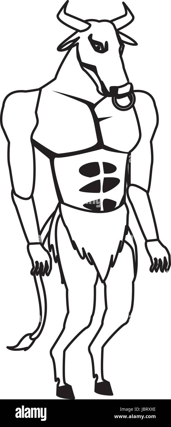 Minotaur Greek Mythology For Kids