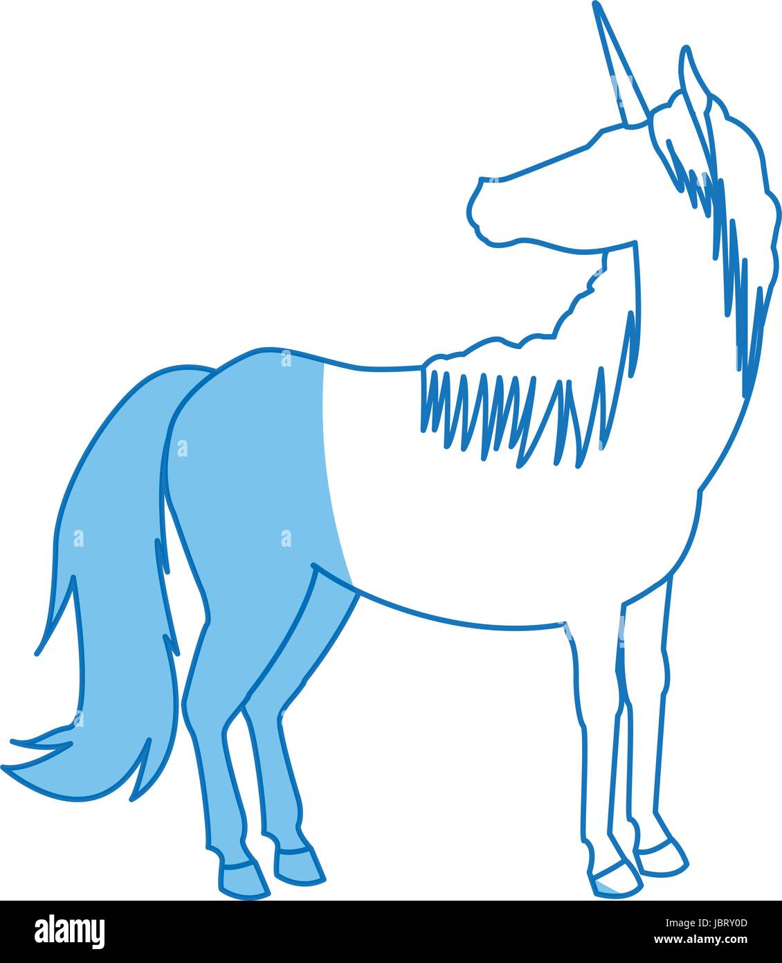 Alicorn Stock Vector Images - Alamy