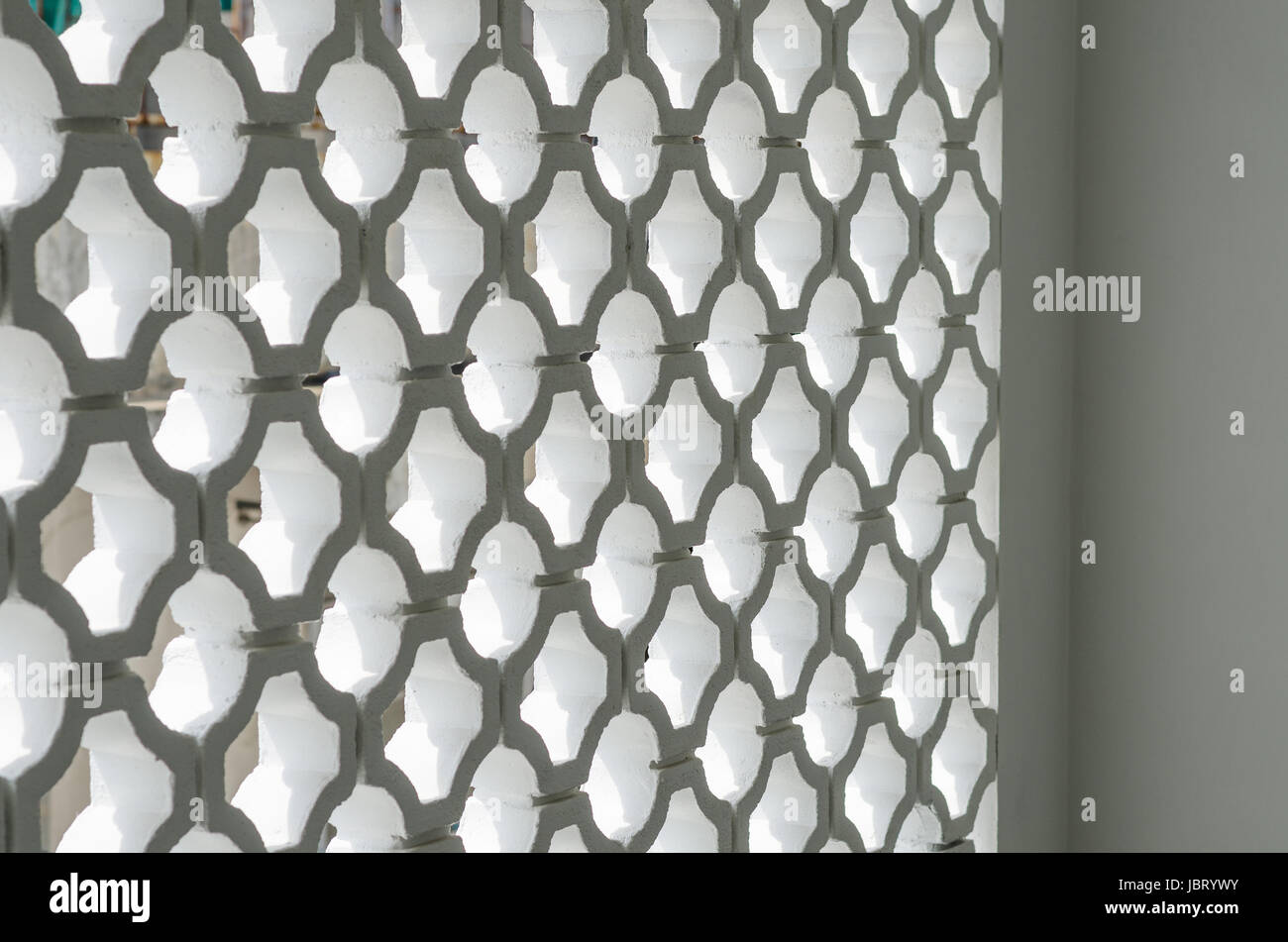 Circle block wall facade pattern Stock Photo - Alamy