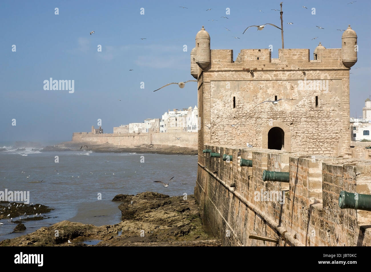 Morocco: harbour fortifications and Essaouira fortified city in the ...
