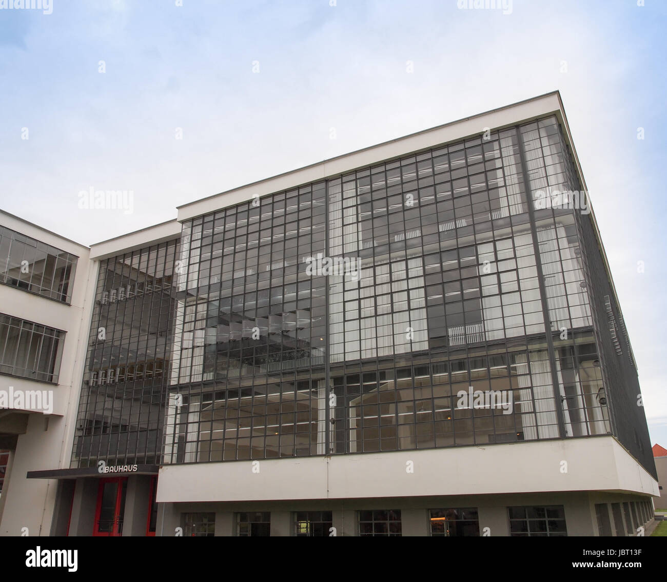 The bauhaus school in dessau designed by gropius in 1925 hi-res stock ...