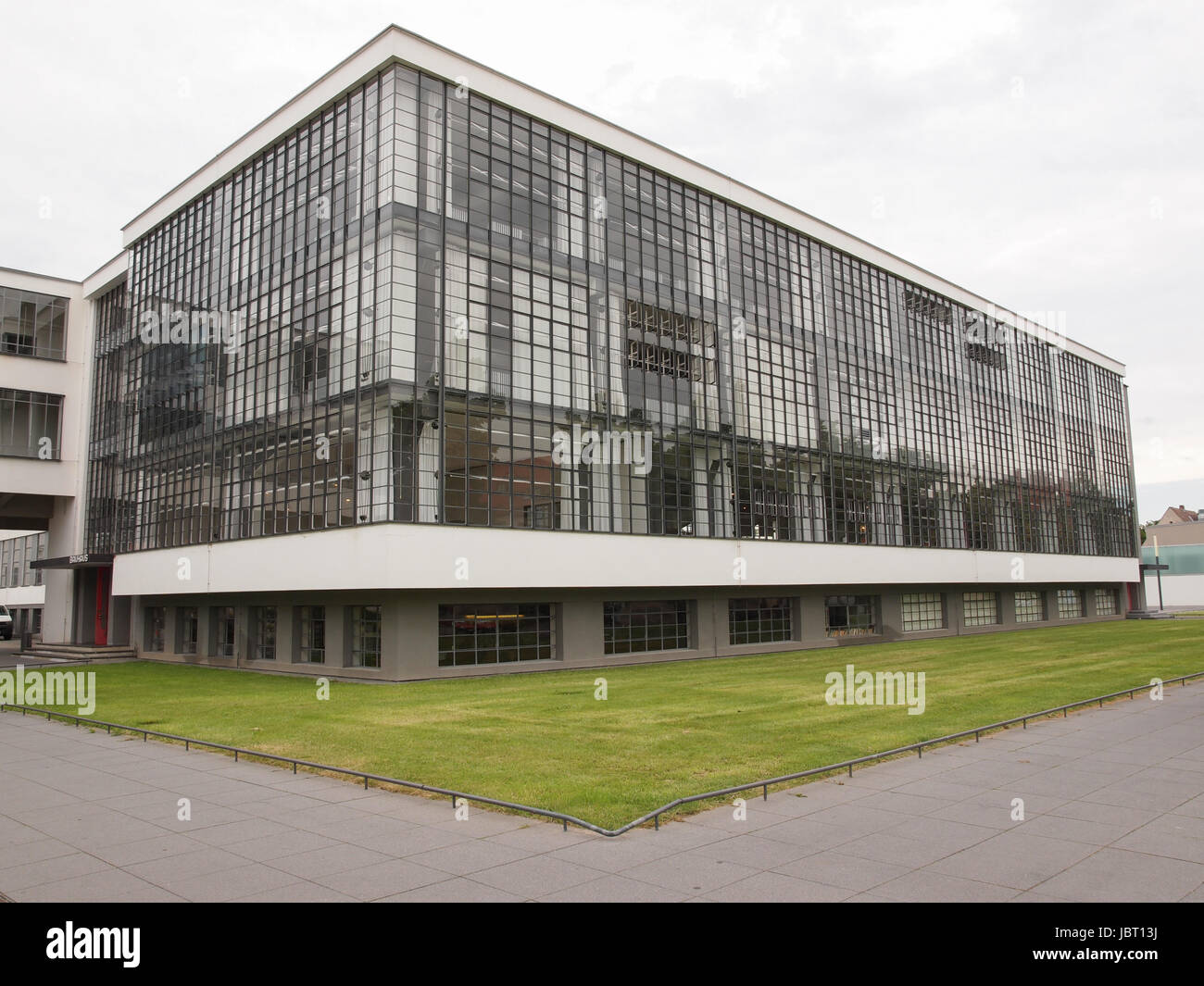 The bauhaus school in dessau designed by gropius in 1925 hi-res stock ...