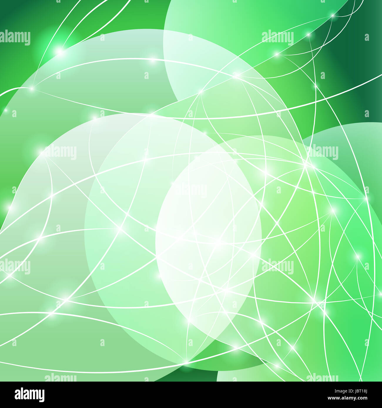 Green Internet background with shiny network dots concept Stock Photo ...