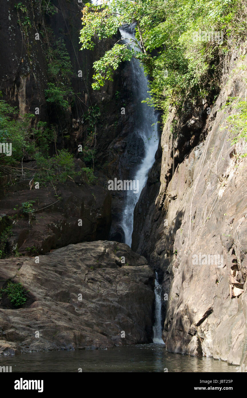 waterfall of koh chang Stock Photo - Alamy