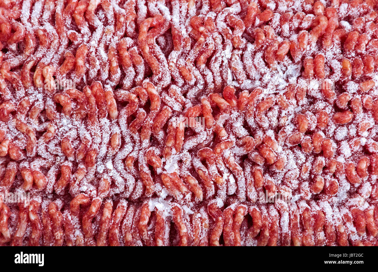Frozen minced meat background, full frame Stock Photo - Alamy