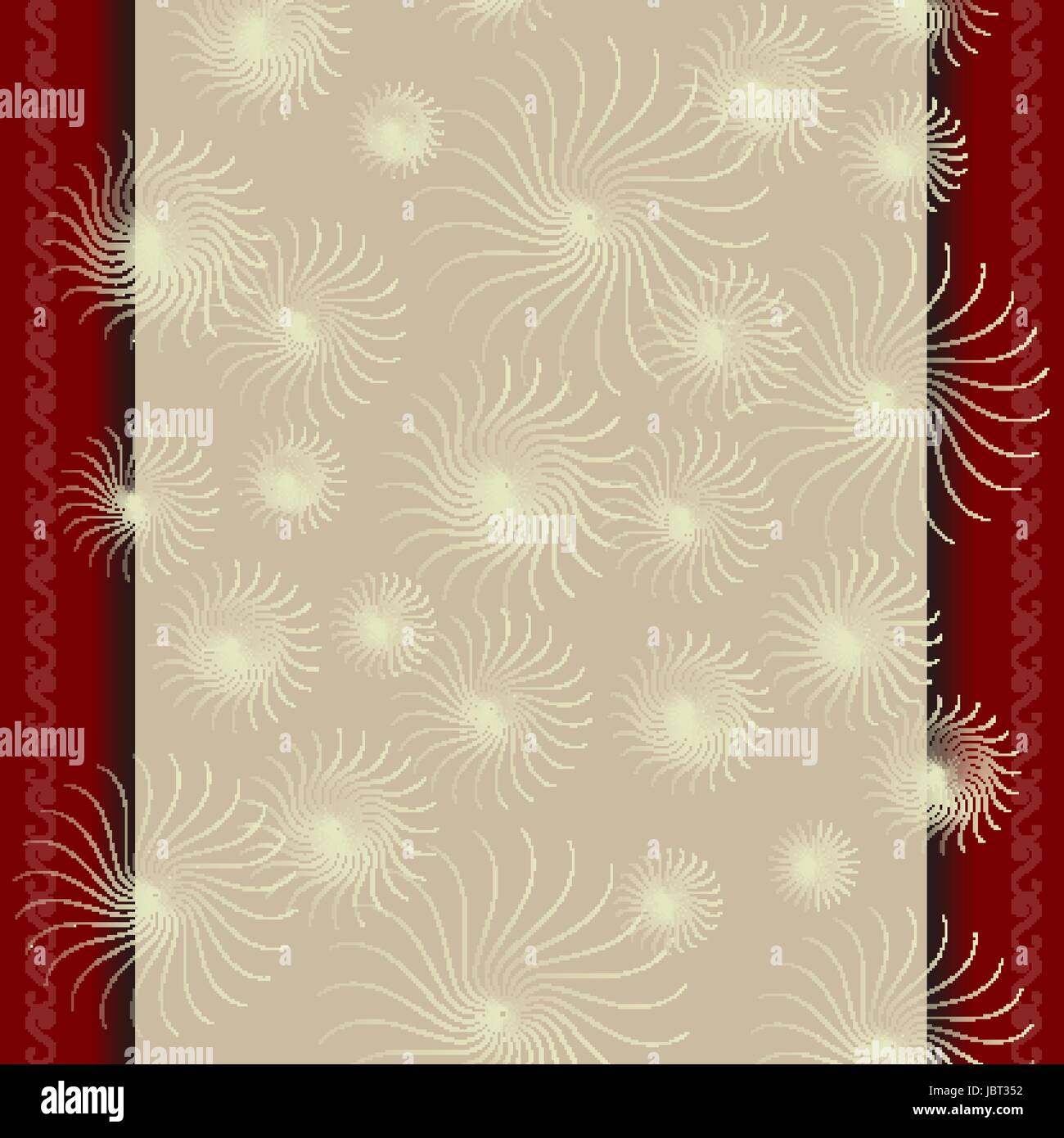 Red Graduation Borders