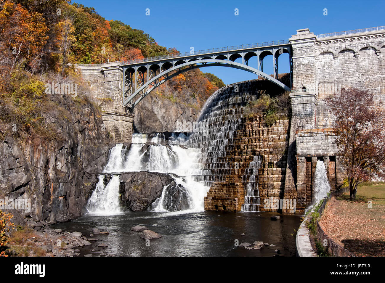 Croton Gorge dam Stock Photo - Alamy