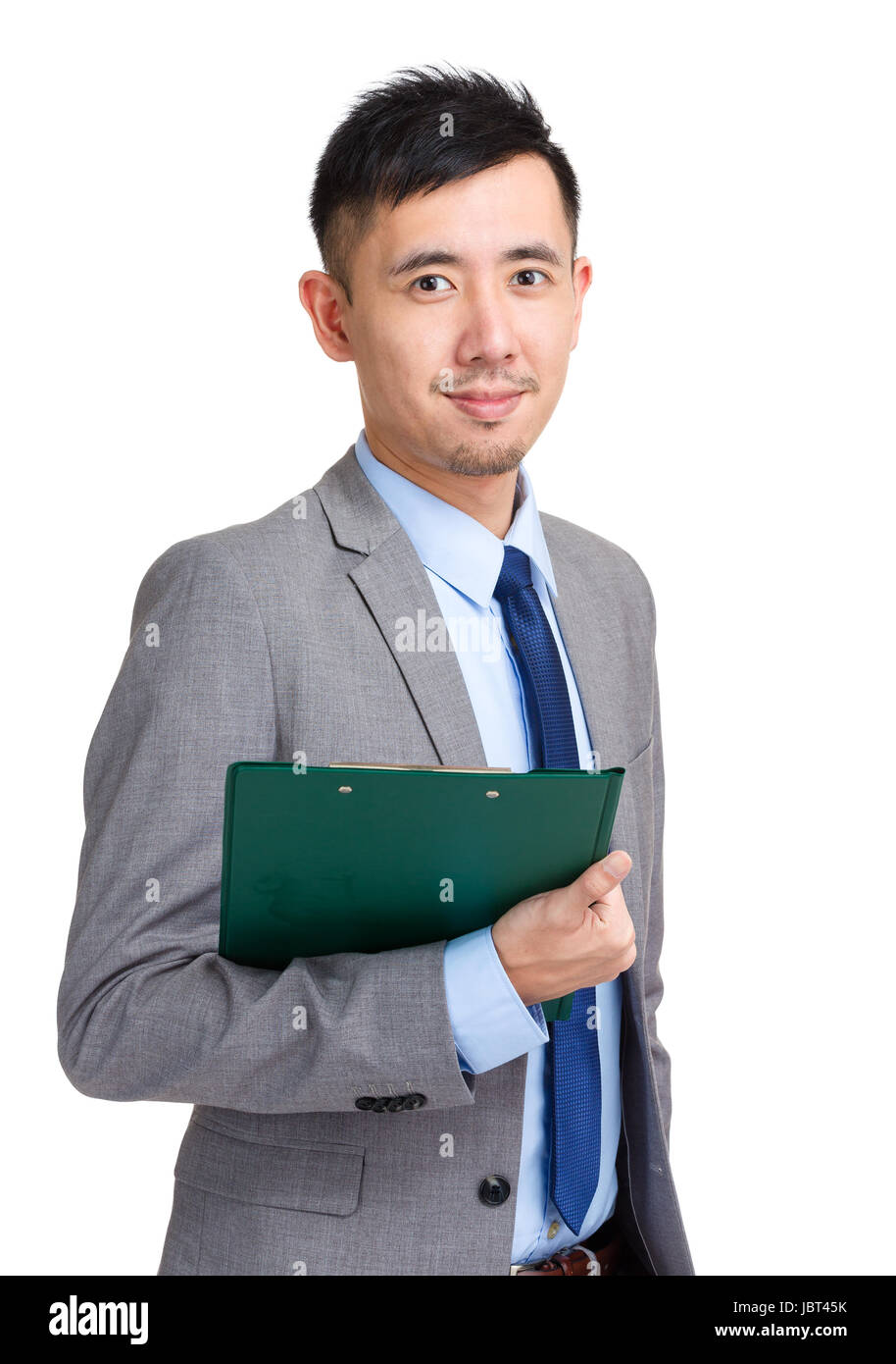 Asian businessman presenting report hi-res stock photography and images ...