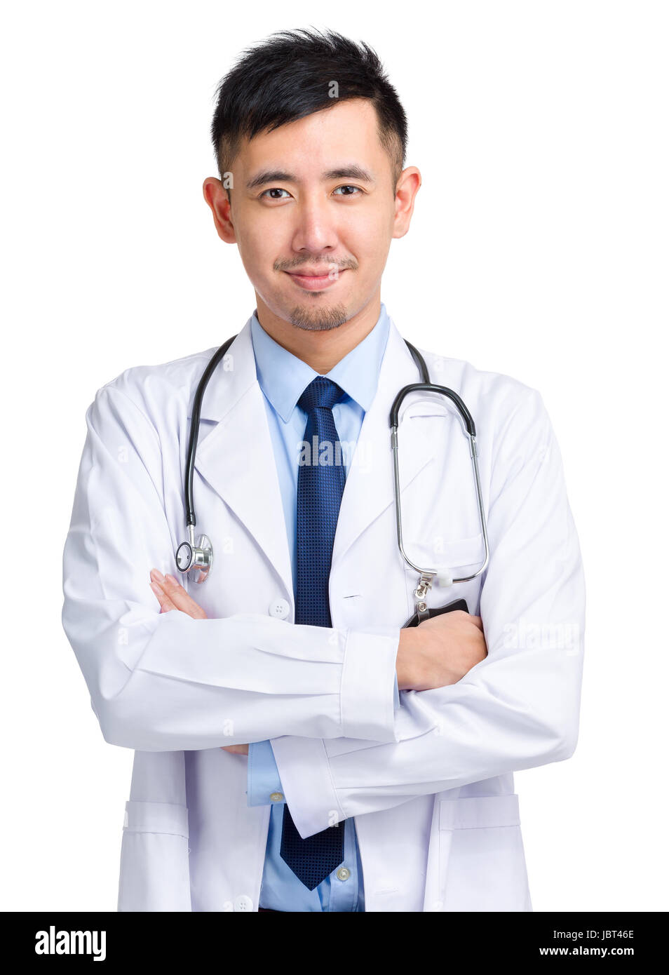Handsome male doctor Stock Photo - Alamy