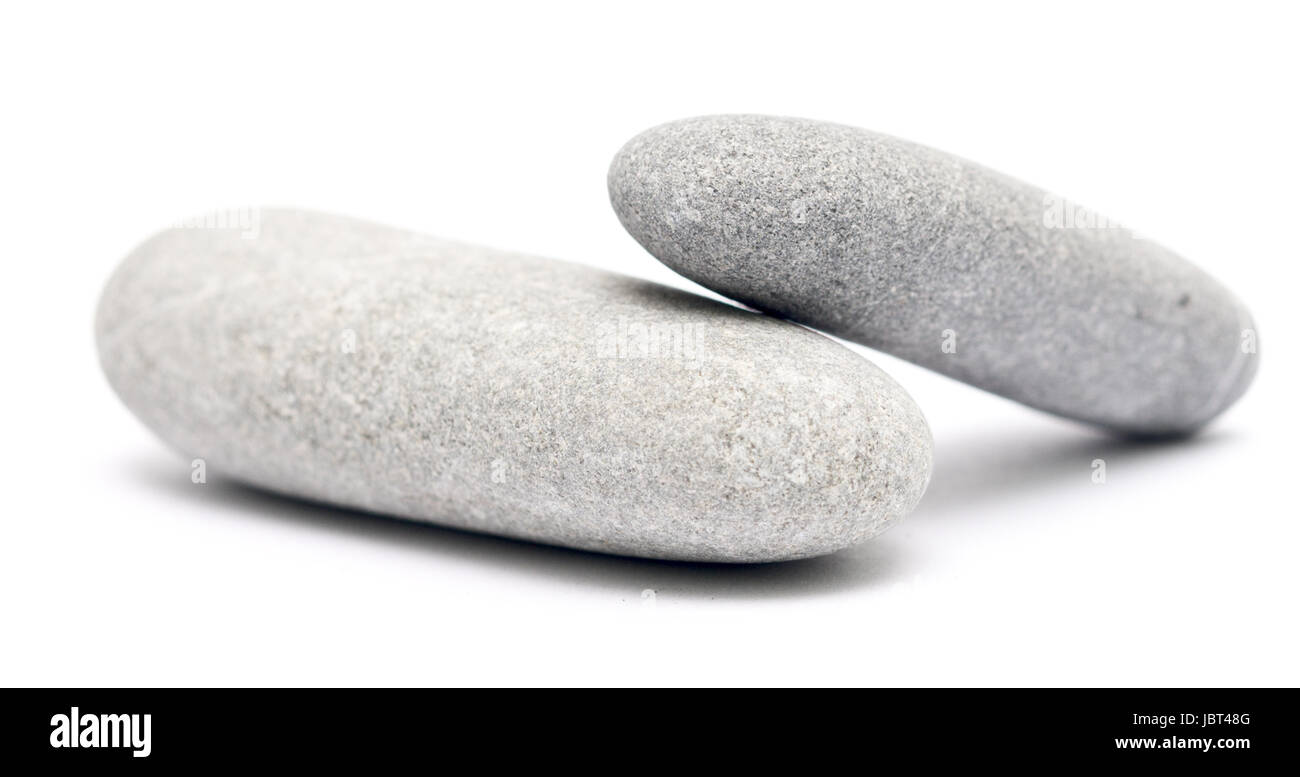 pebbles isolated on white background Stock Photo - Alamy