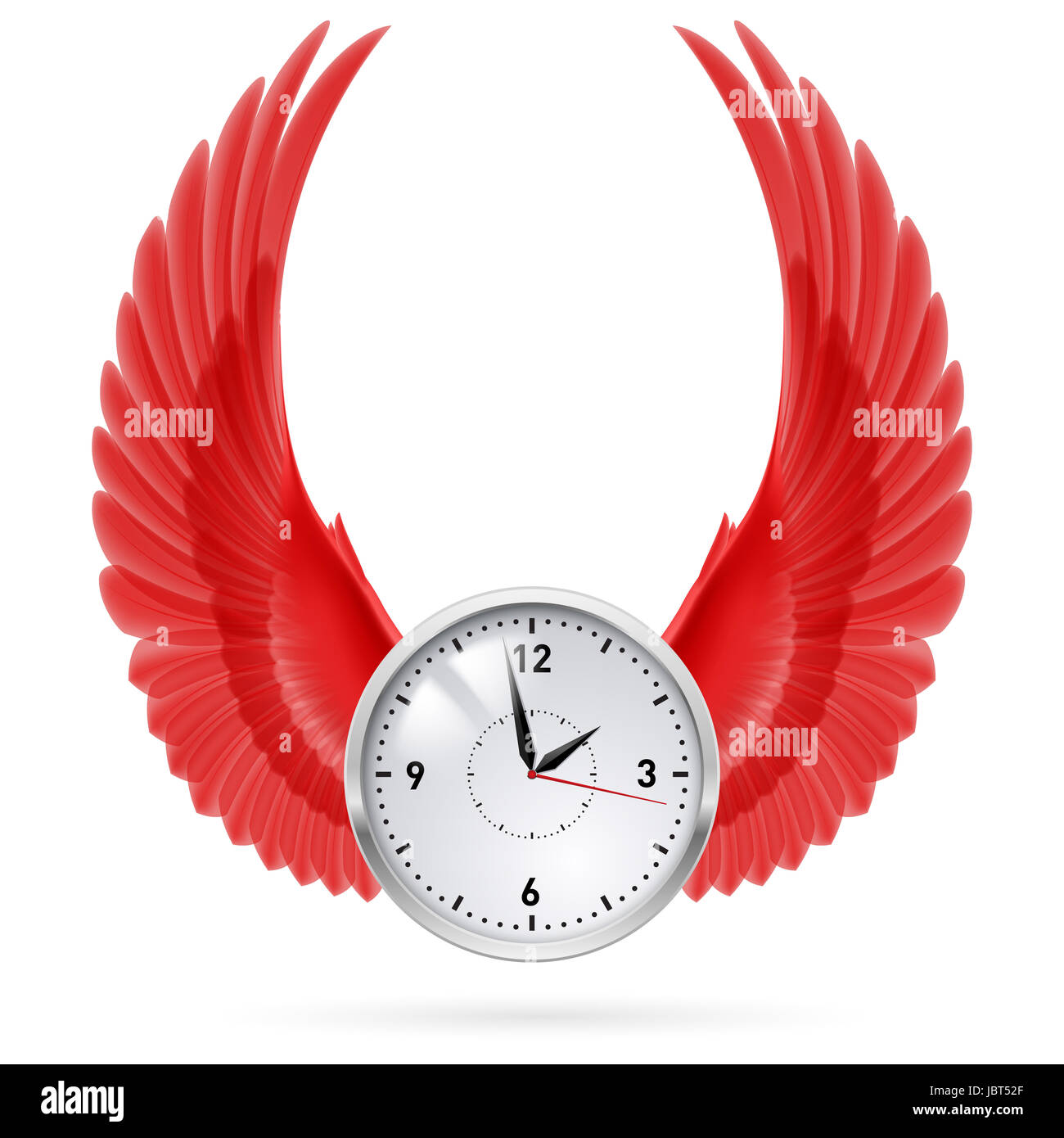 Surreal clock Cut Out Stock Images & Pictures - Alamy