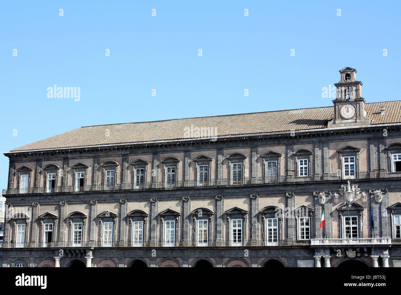 royal palace of naples Stock Photo - Alamy
