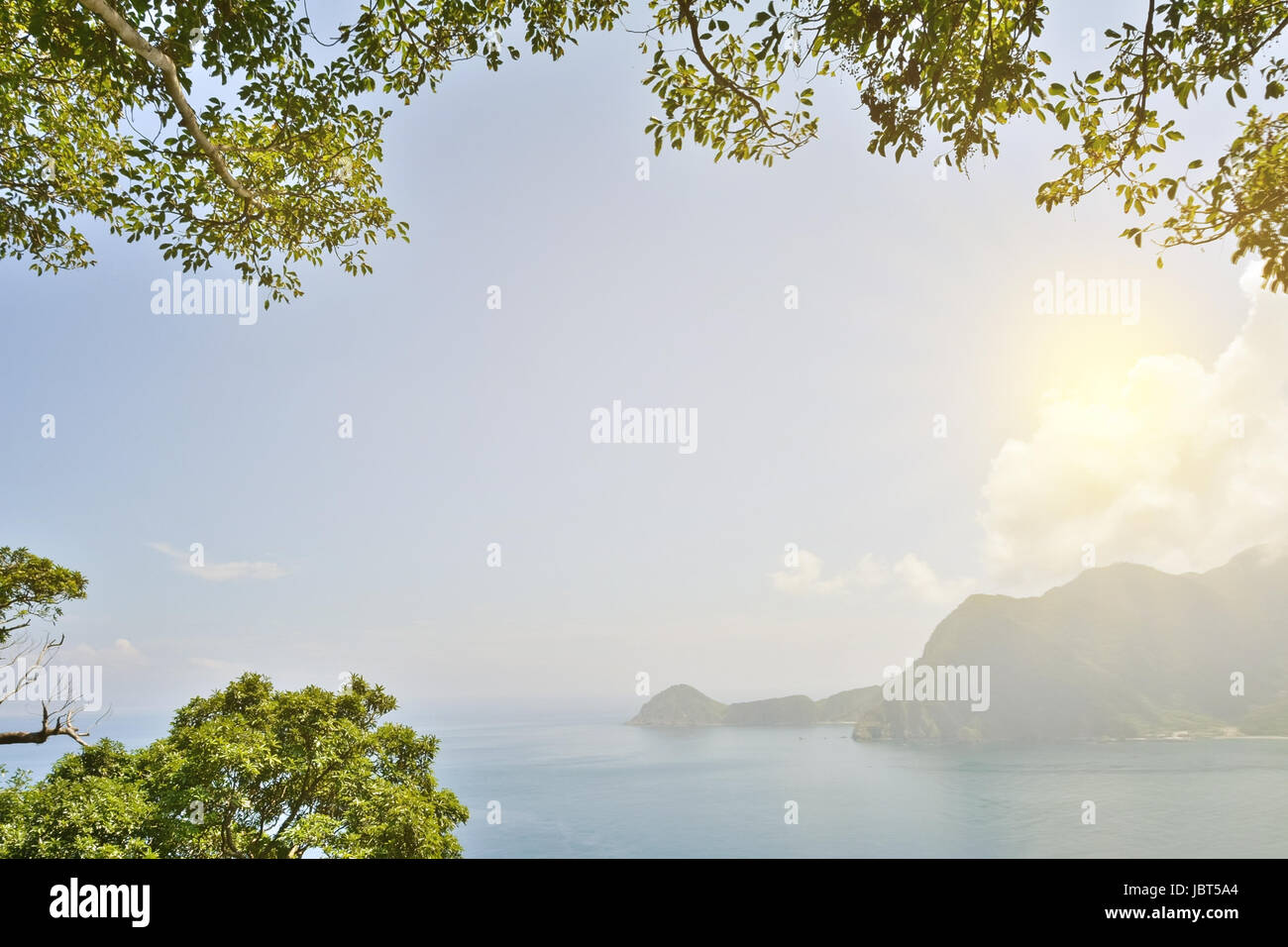 Aerial view of beautiful landscape with famous Cingshuei(Qingshui ...