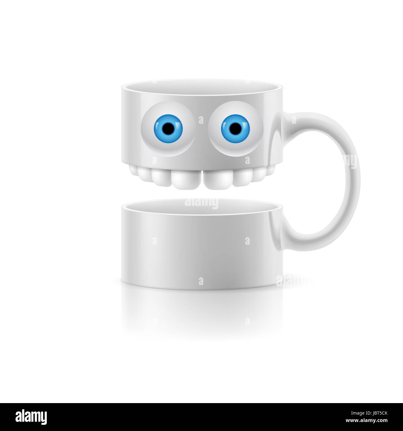 Double teeth Cut Out Stock Images & Pictures - Alamy