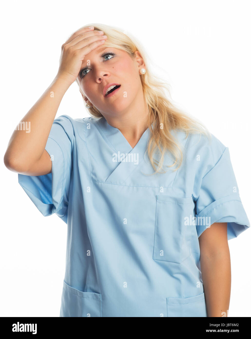 Medical receptionist annoyed hi-res stock photography and images - Alamy