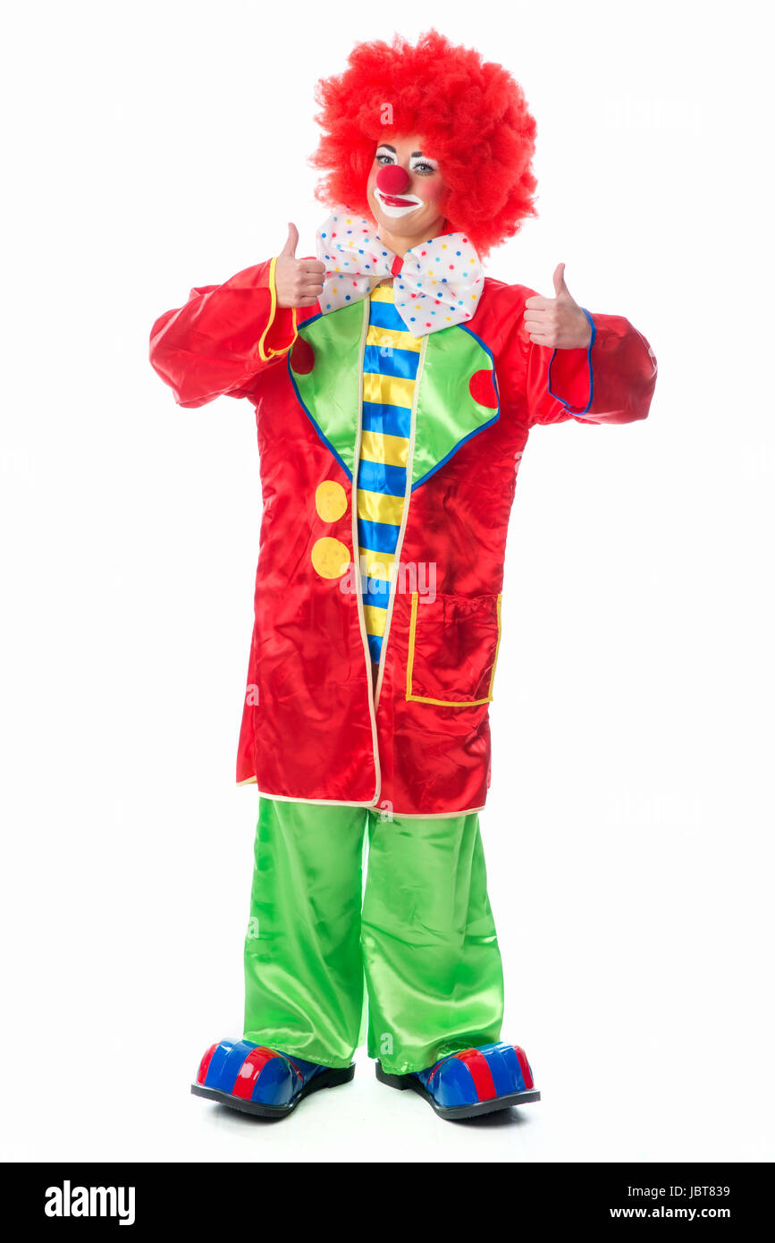 Jester with thumbs up hi-res stock photography and images - Alamy