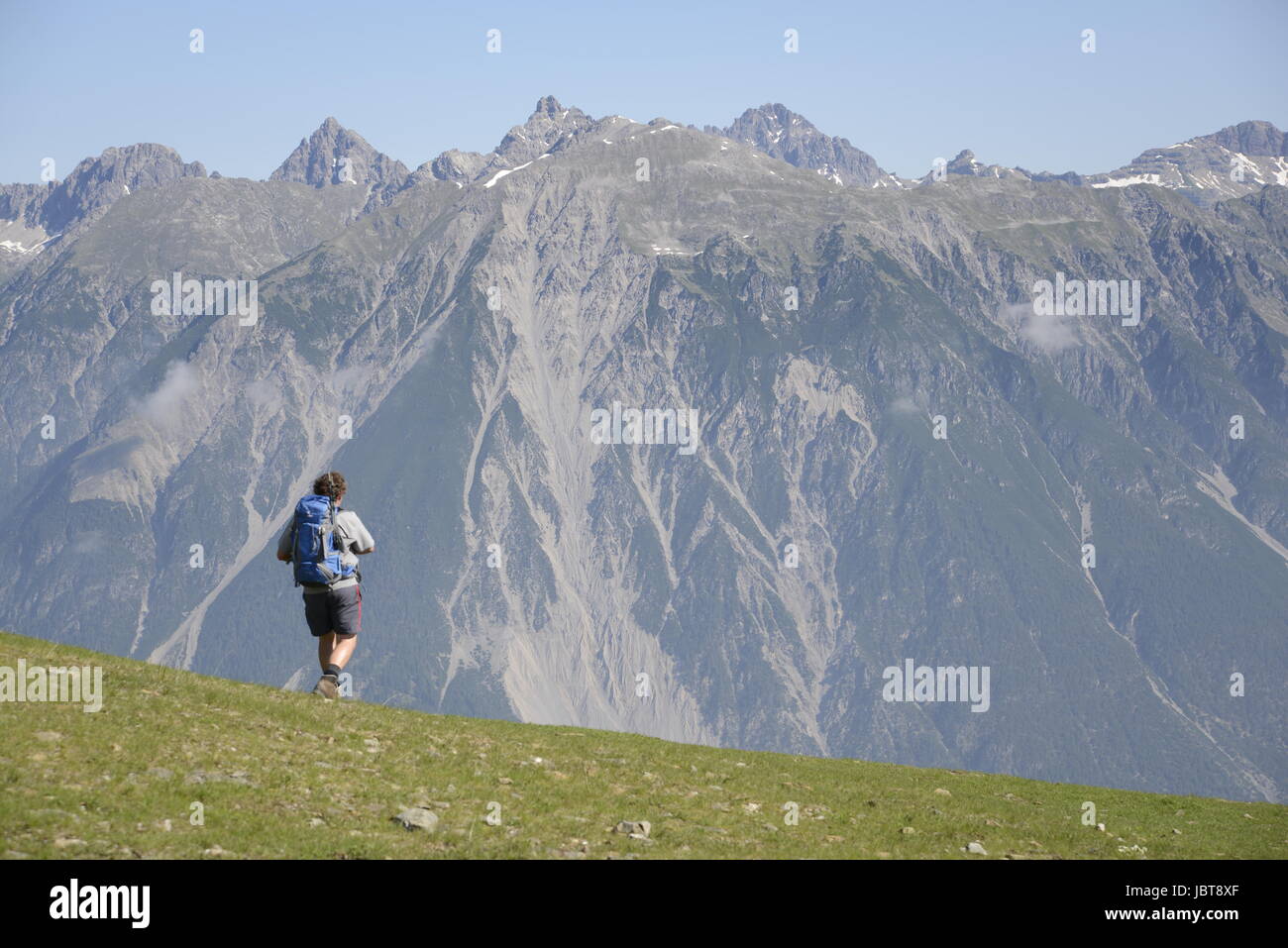 Bergwanderer hi-res stock photography and images - Alamy