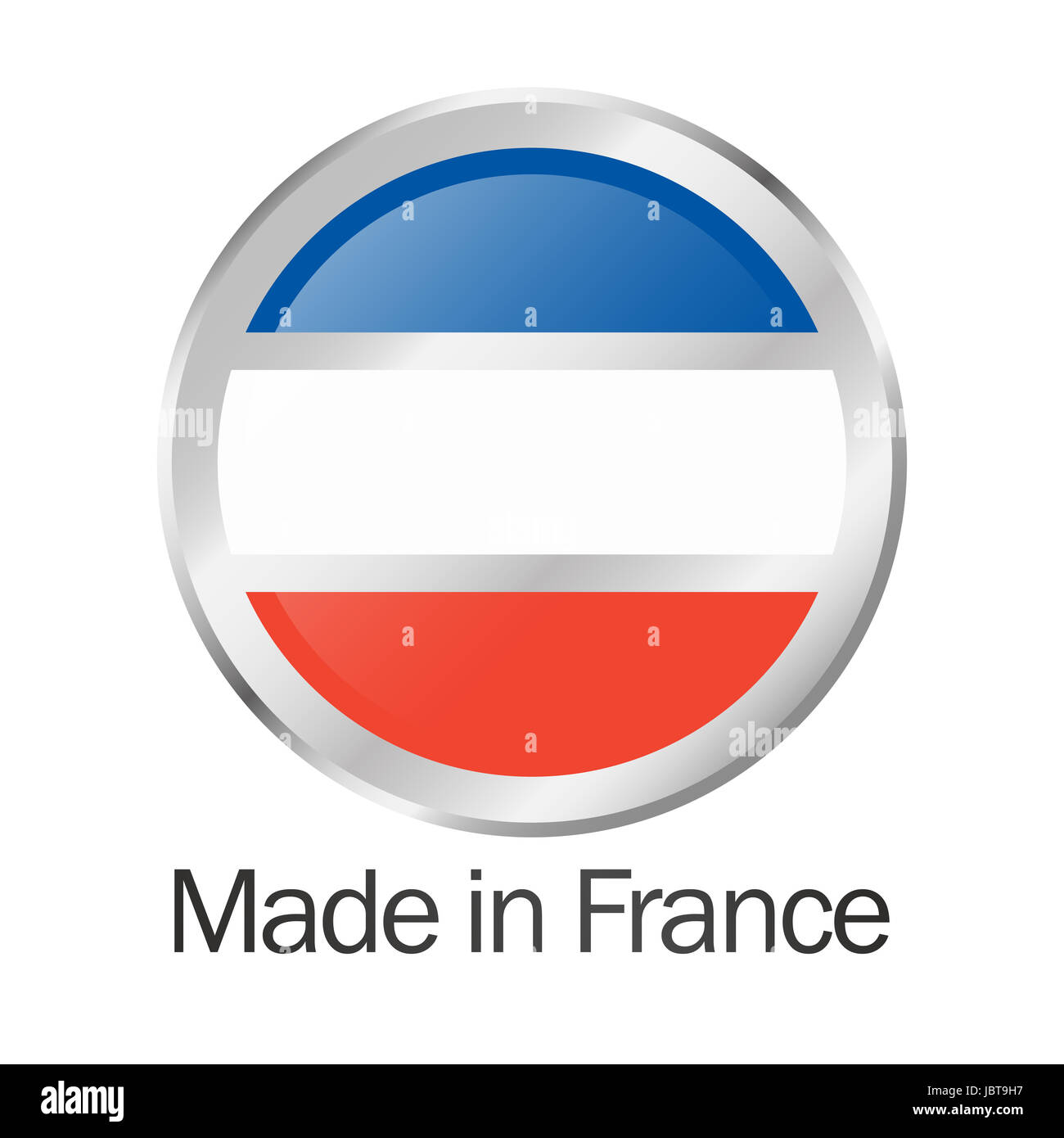 seal of quality - MADE IN FRANCE Stock Photo - Alamy