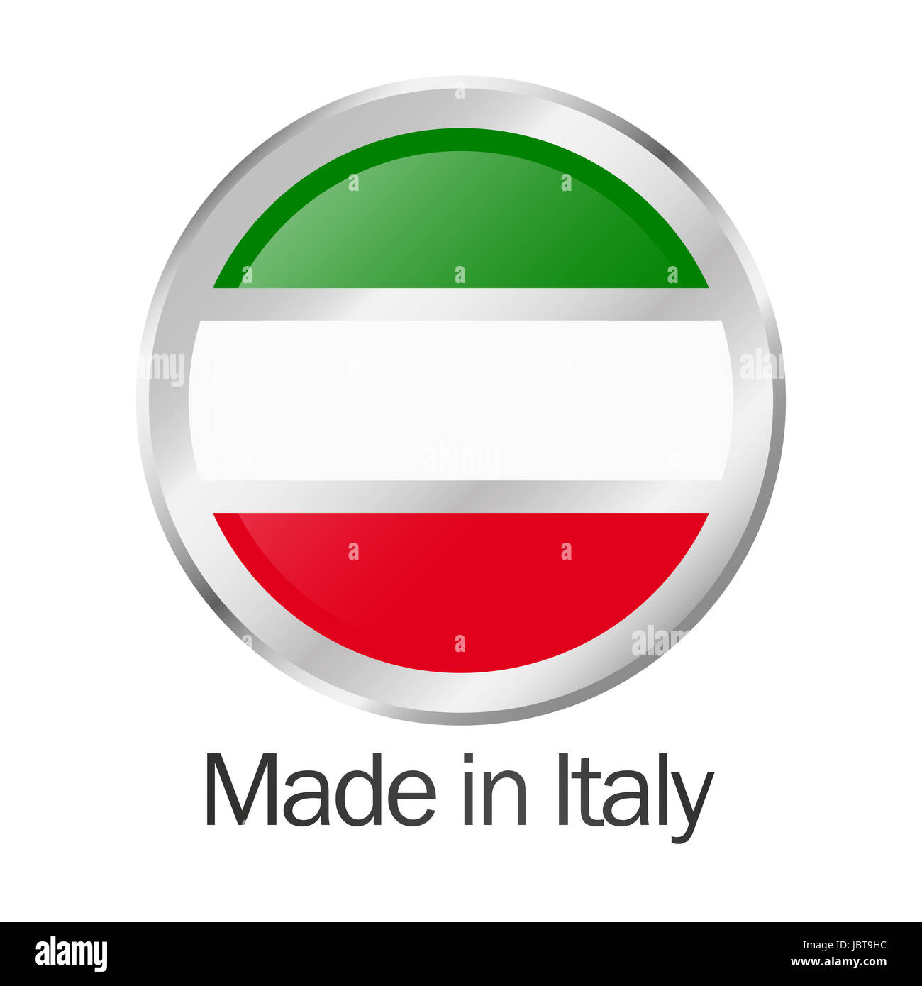 seal of quality - MADE IN ITALY Stock Photo - Alamy