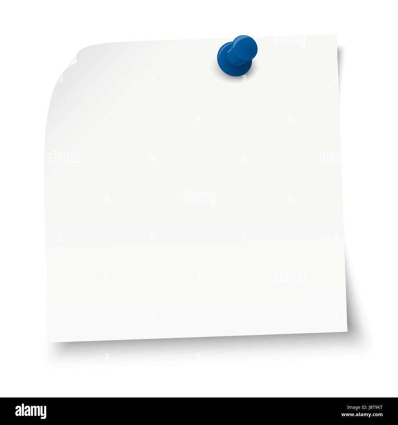 Zettel weisser hintergrund Cut Out Stock Images & Pictures - Alamy