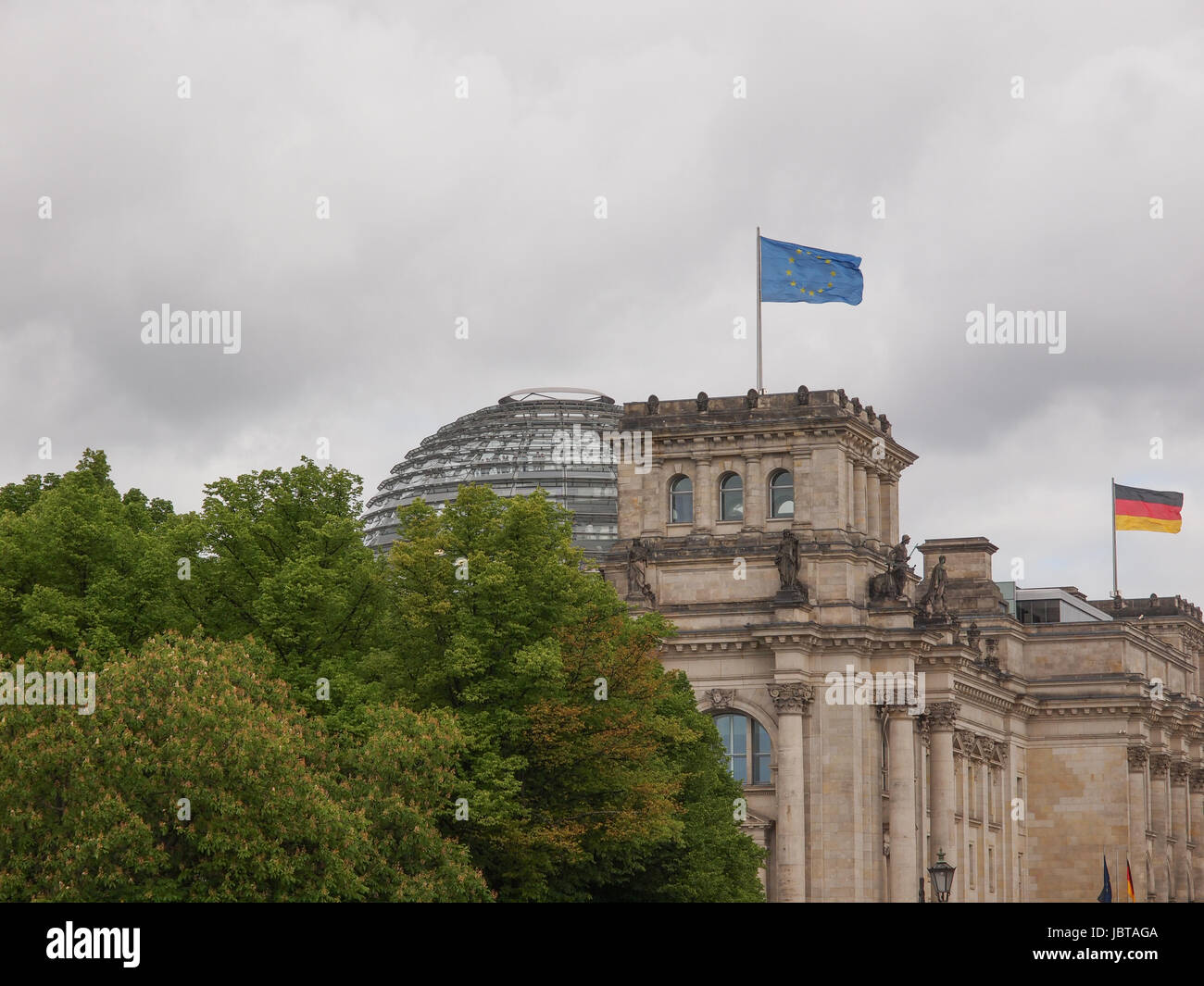Reichstag German houses of parliament in Berlin Germany Stock Photo - Alamy