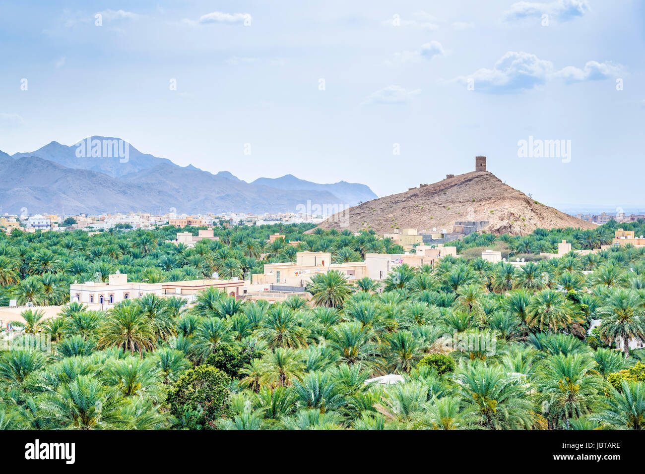 Image of a view from Birkat al mud in Oman Stock Photo - Alamy