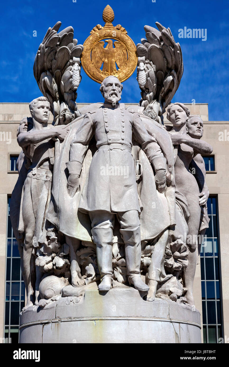 George Gordon Memorial Civil War Statue Pennsylvania Ave Washington DC ...